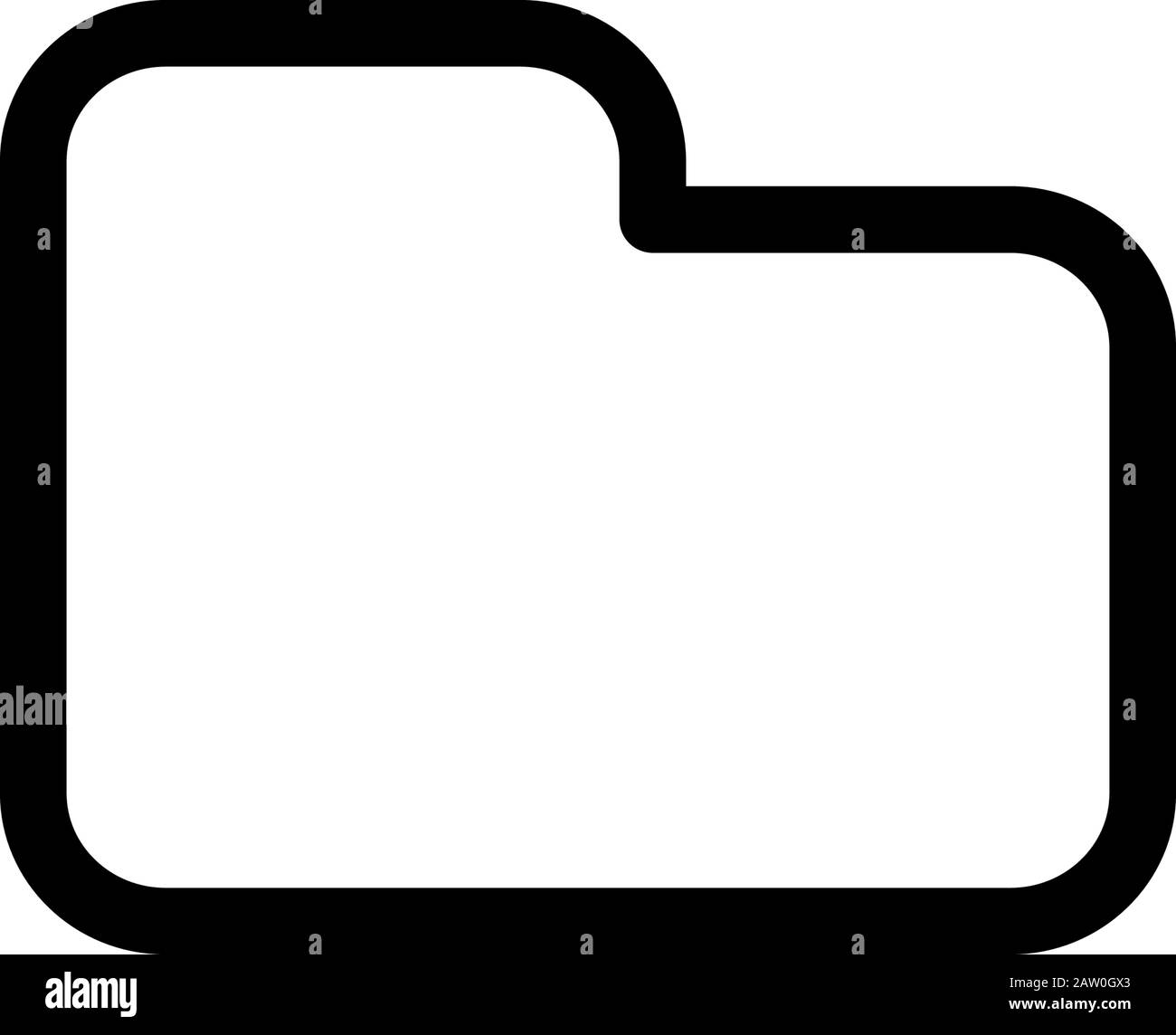 Paper folder template Stock Vector Images - Alamy