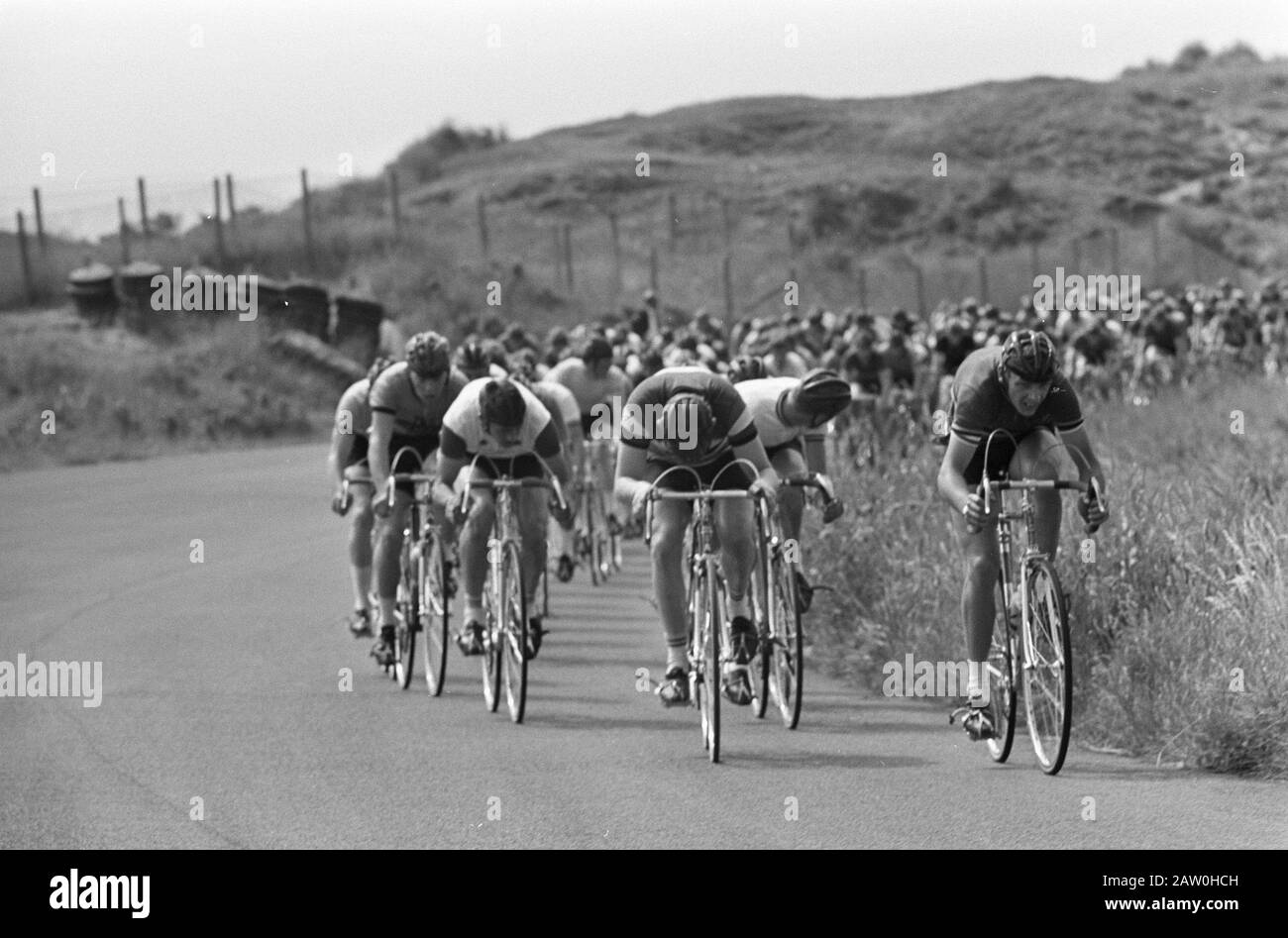 Dutch Championship Cycling for Novices. The platoon in action at ...