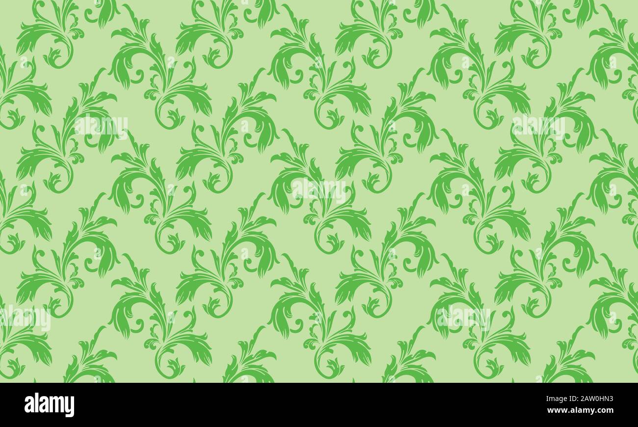Unique floral pattern background for spring, with leaf and flower ...