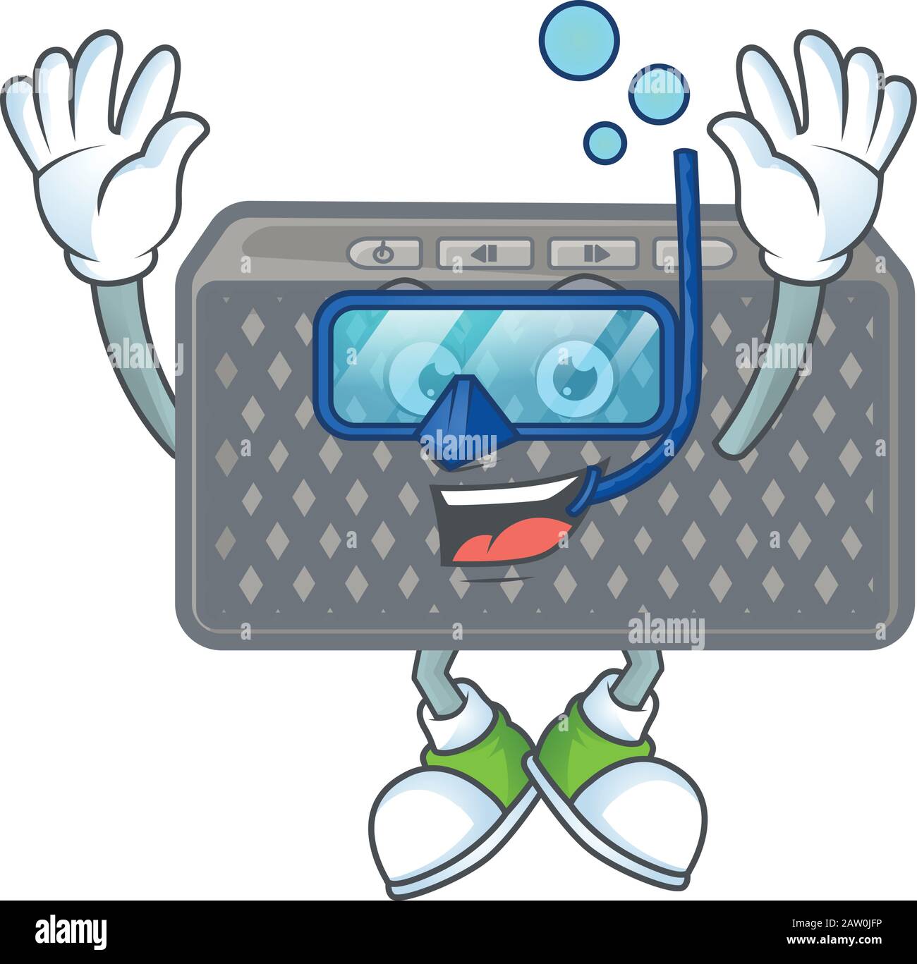 Wireless speaker holiday Stock Vector Images - Alamy