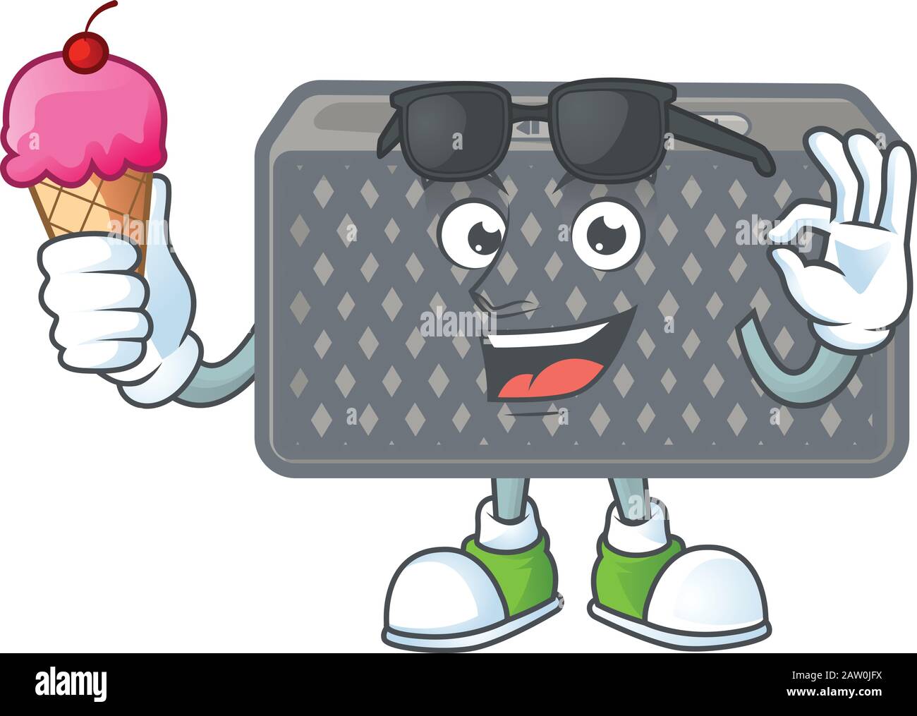 Wireless speaker holiday Stock Vector Images - Alamy