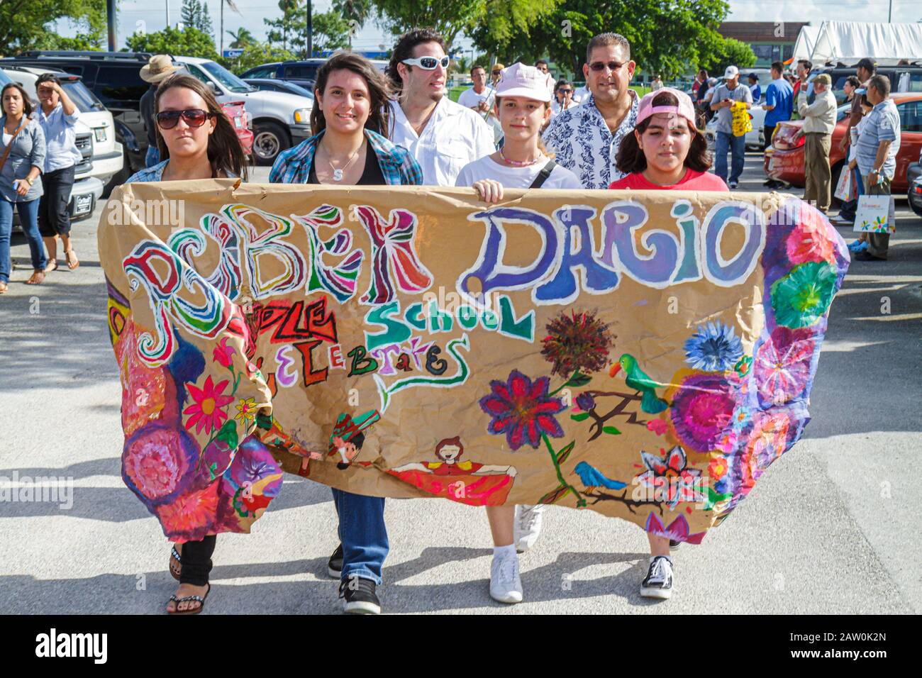 Miami Florida,Arts in the Street,Independence of Central America ...