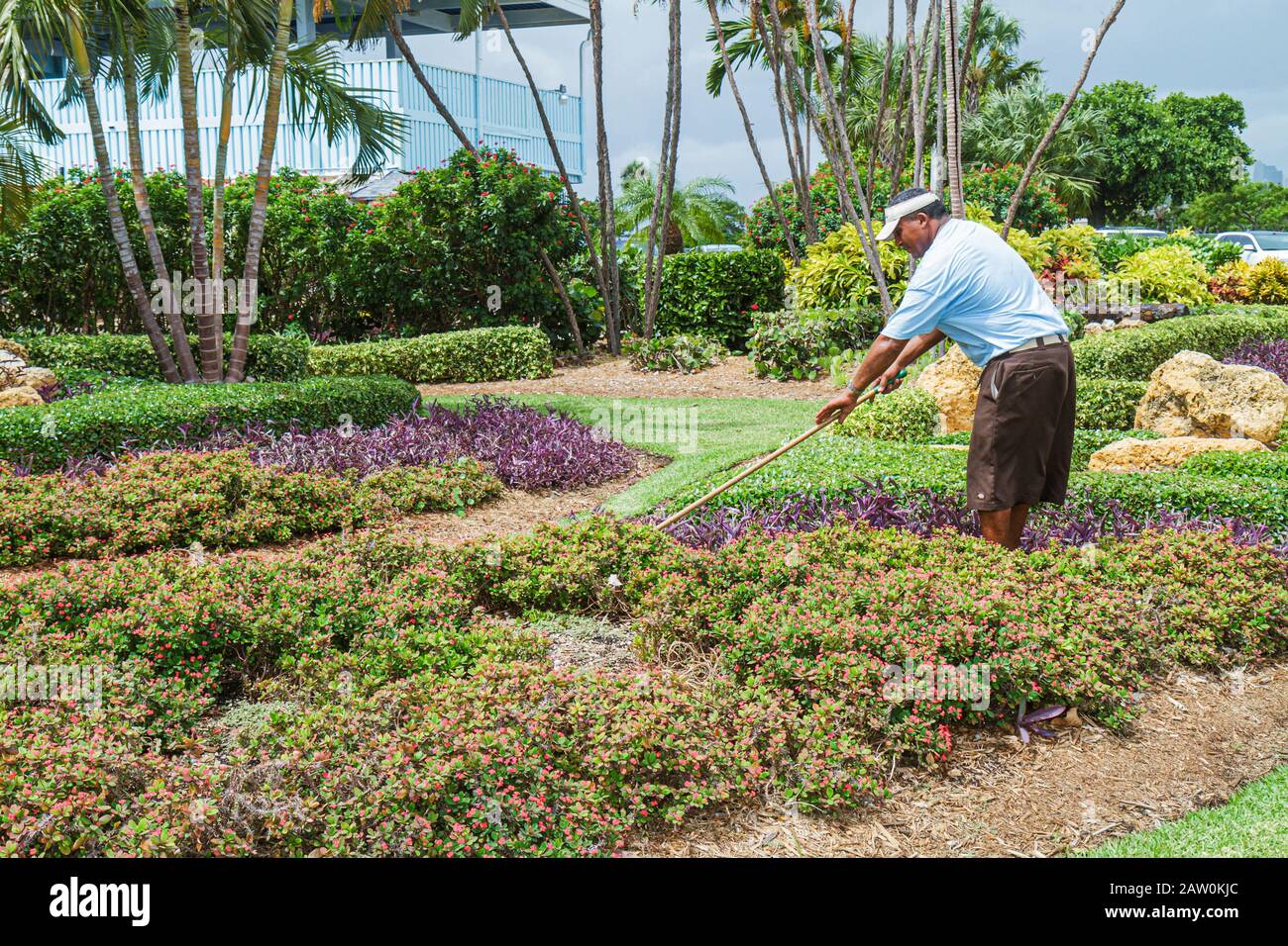 Male landscaper hi-res stock photography and images - Alamy