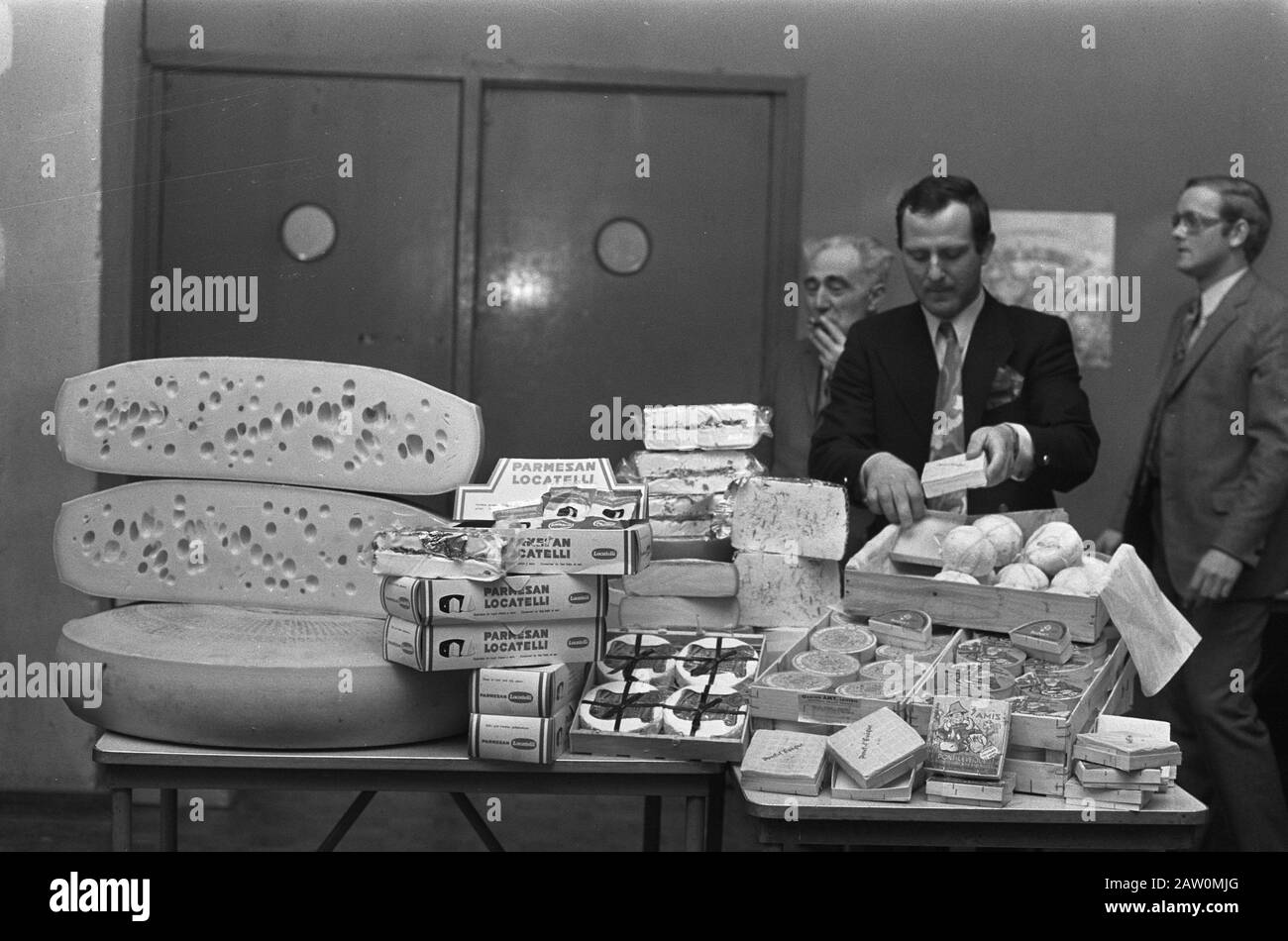 Dutch Dairy Exchange is 50 years old, stand with all kinds of cheese ...