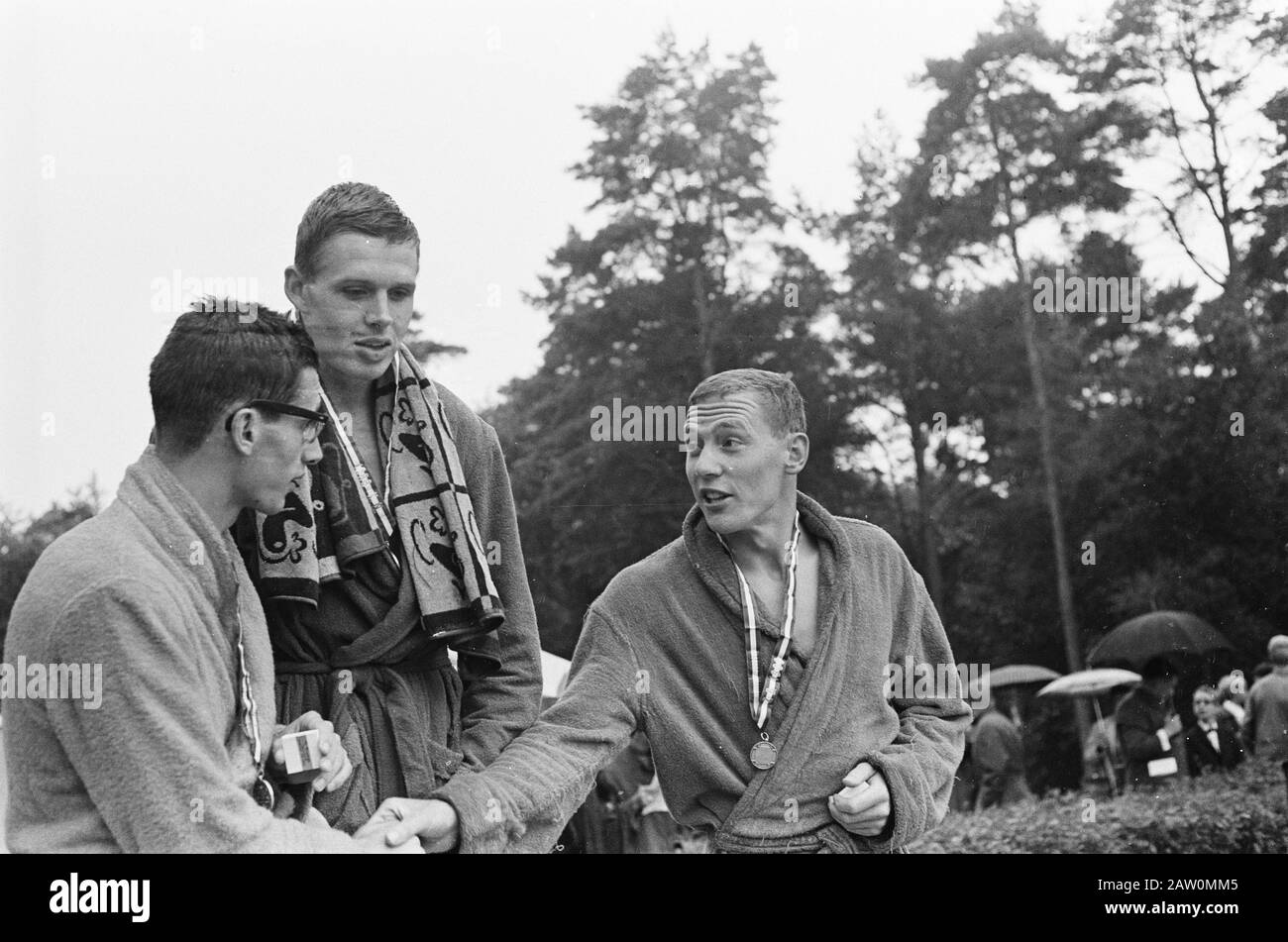 Dutch Swimming Championships. Jan Jiskoot (right) won three titles Date ...