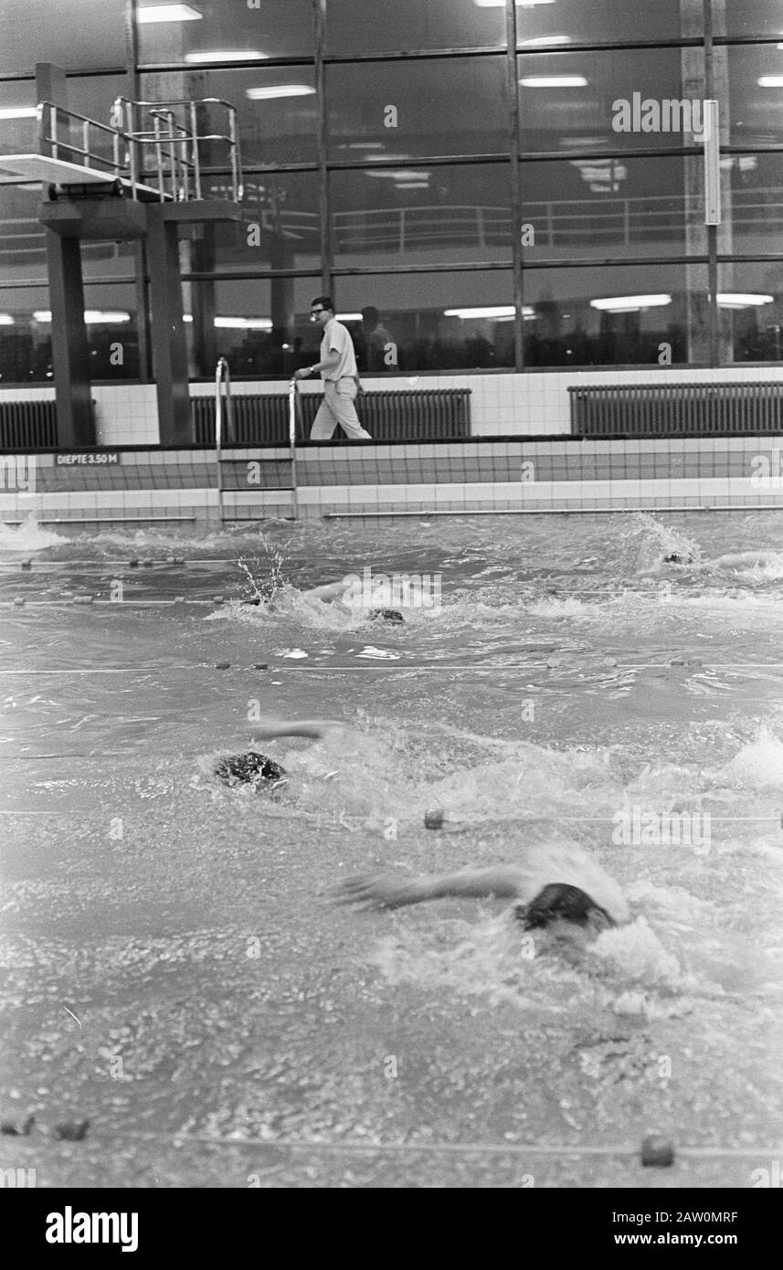 Dutch swimming team trains under the guidance of Rob Kerkhoven, number ...