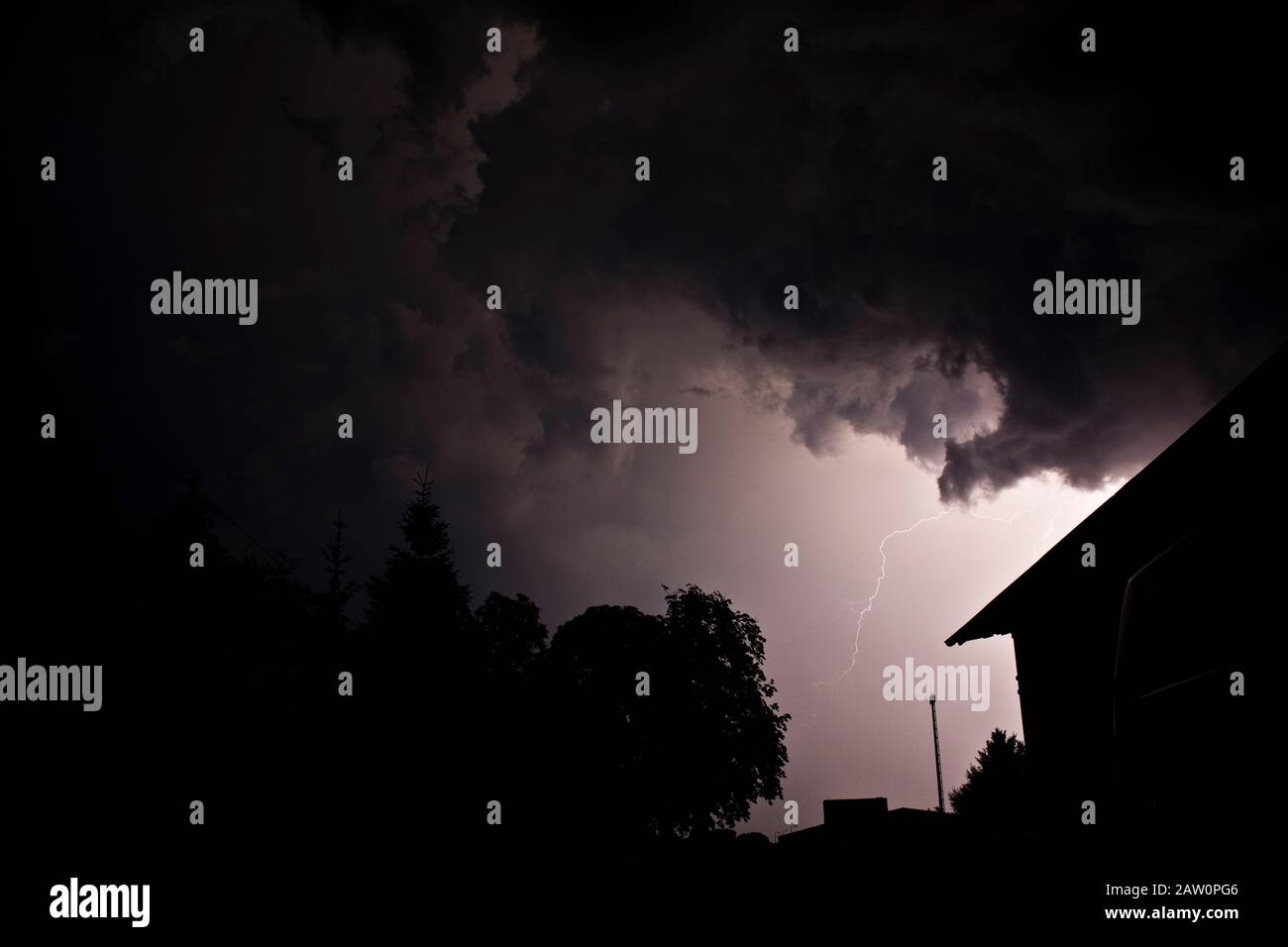 Blitz haus hi-res stock photography and images - Alamy