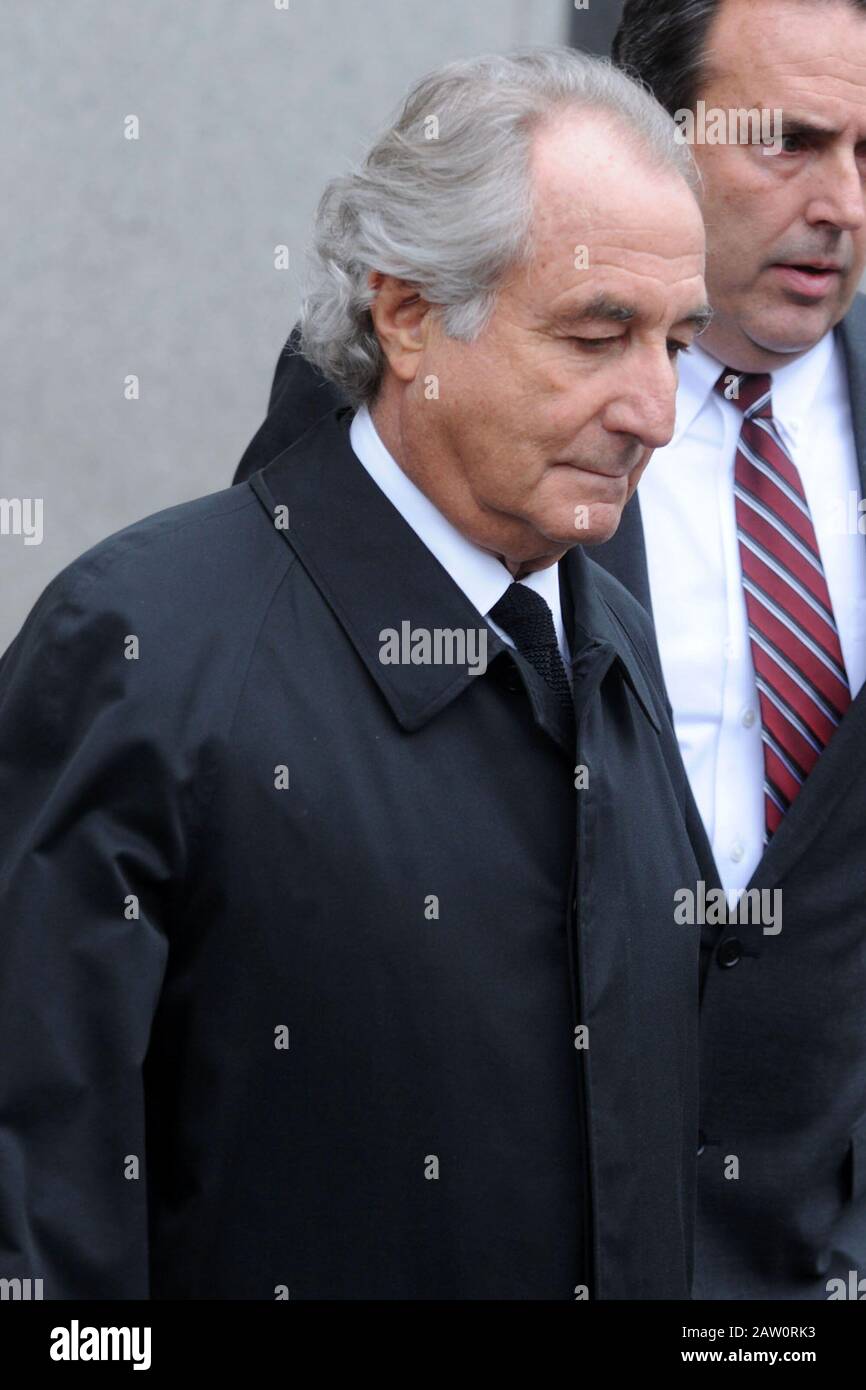 NEW YORK, NY - JANUARY 22: Bernie Madoff has suffered a heart attack in ...