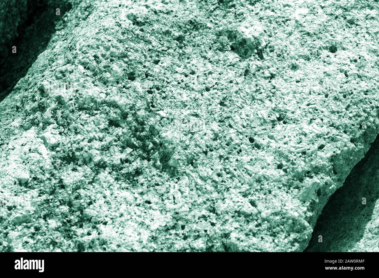 Seashore rocks texture close-up. Natural stone background green color ...