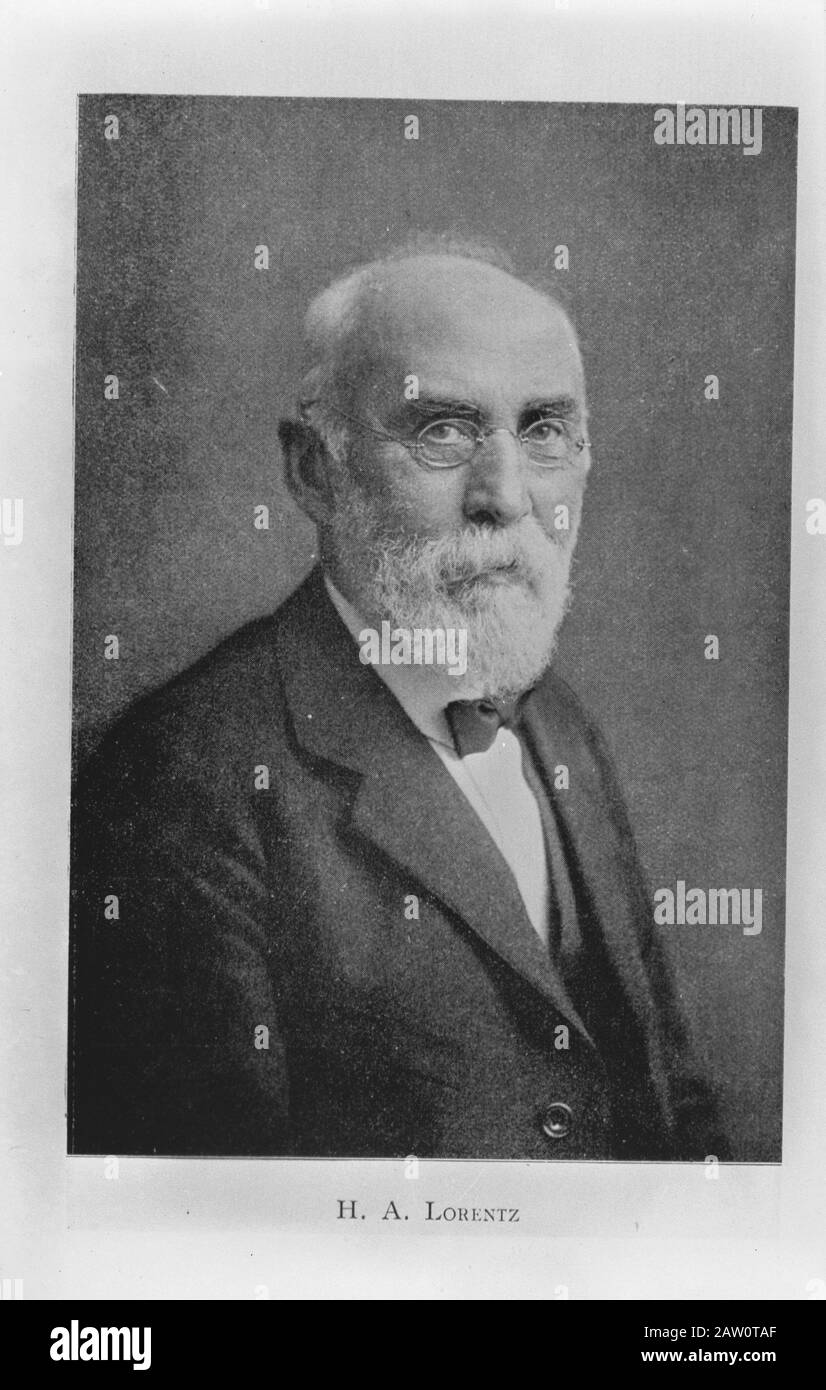 P [Portraits / Persons] / Anefo London Series Nobel Prize winners. H. A. Lorentz (1853-1928 ...