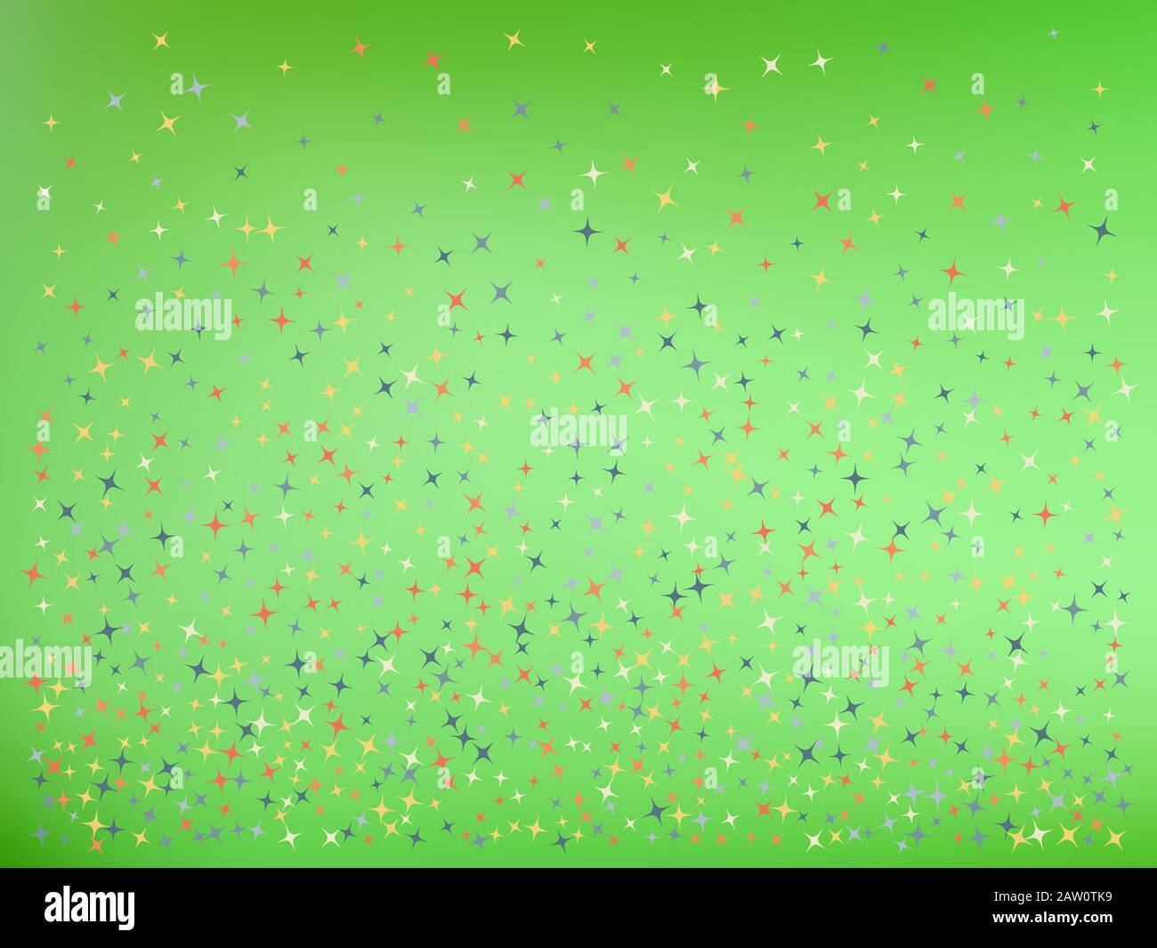 Lime color background. Stars confetti. Liquid colorific texture ...