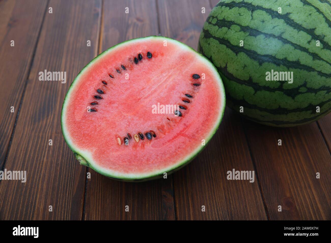 Watermelon middle section hi-res stock photography and images - Alamy