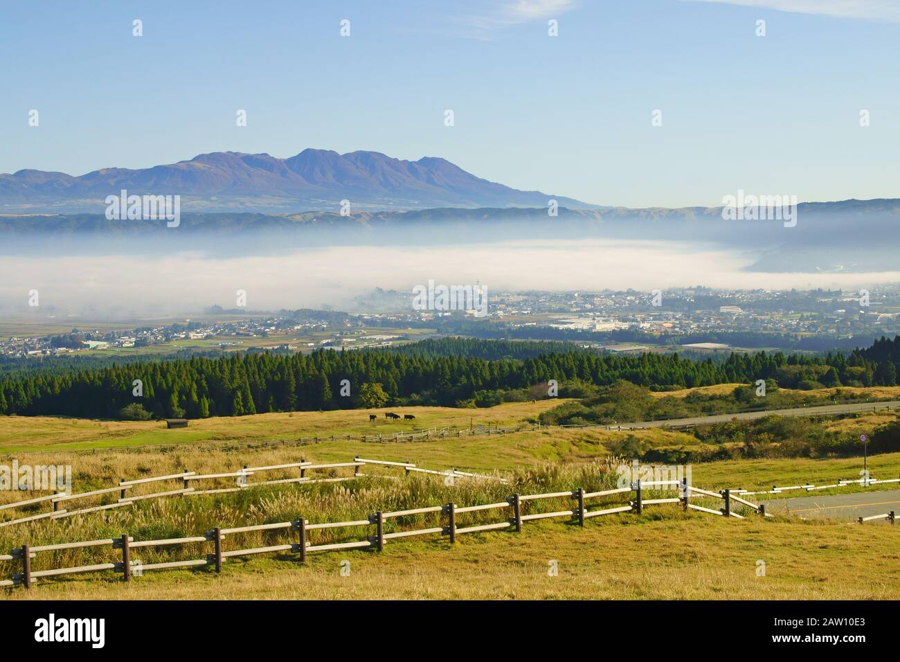 Sea cloud, Aso, Kyushu region, Japan Stock Photo - Alamy