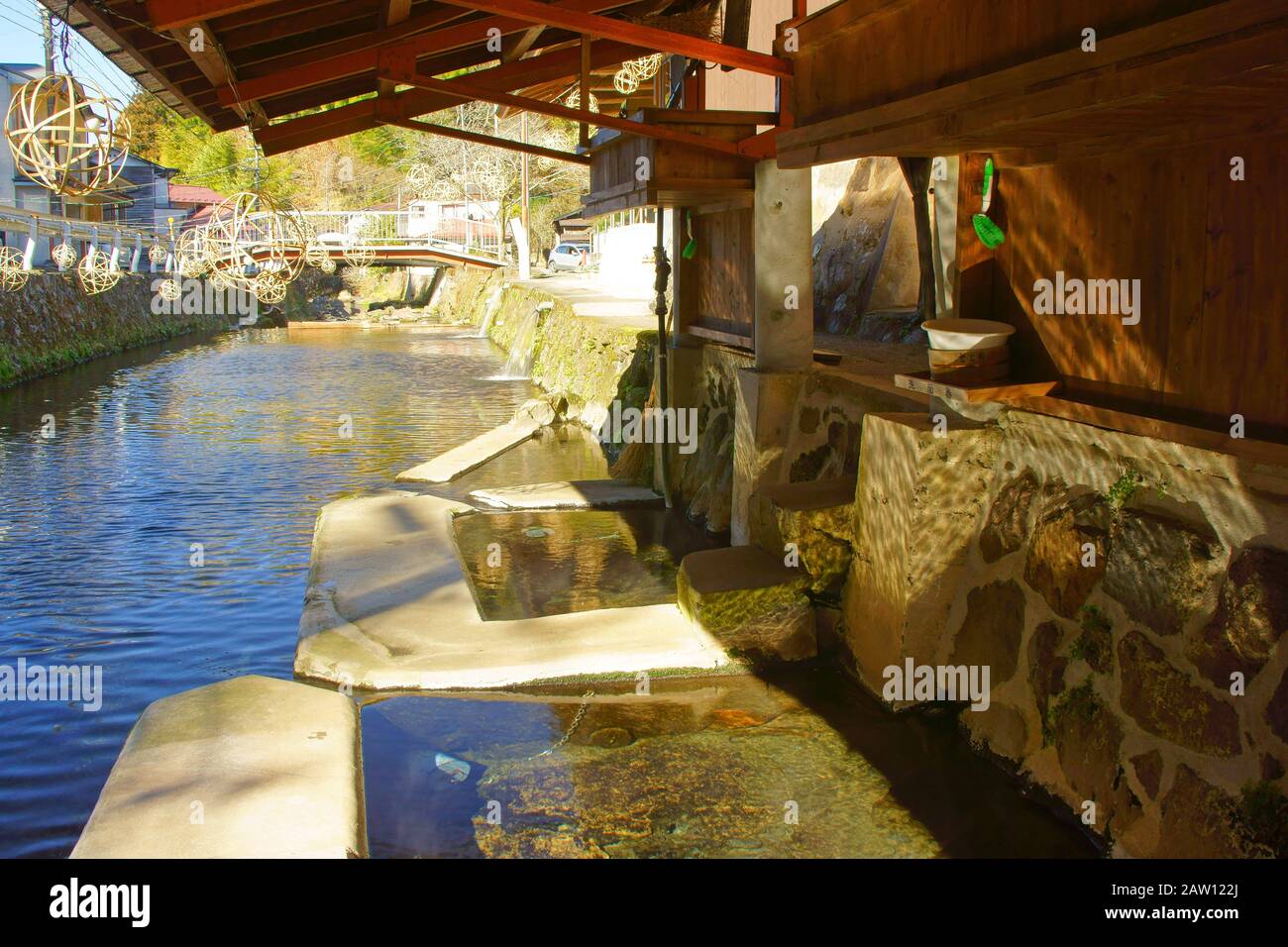 Onsen bath city hi-res stock photography and images - Alamy