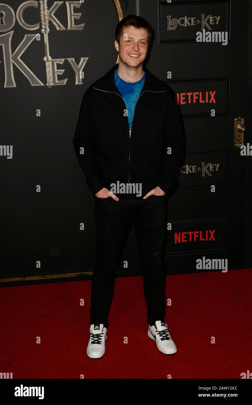 Hollywood, California, USA. 05th Feb, 2020. Tyler Barnhardt attends ...