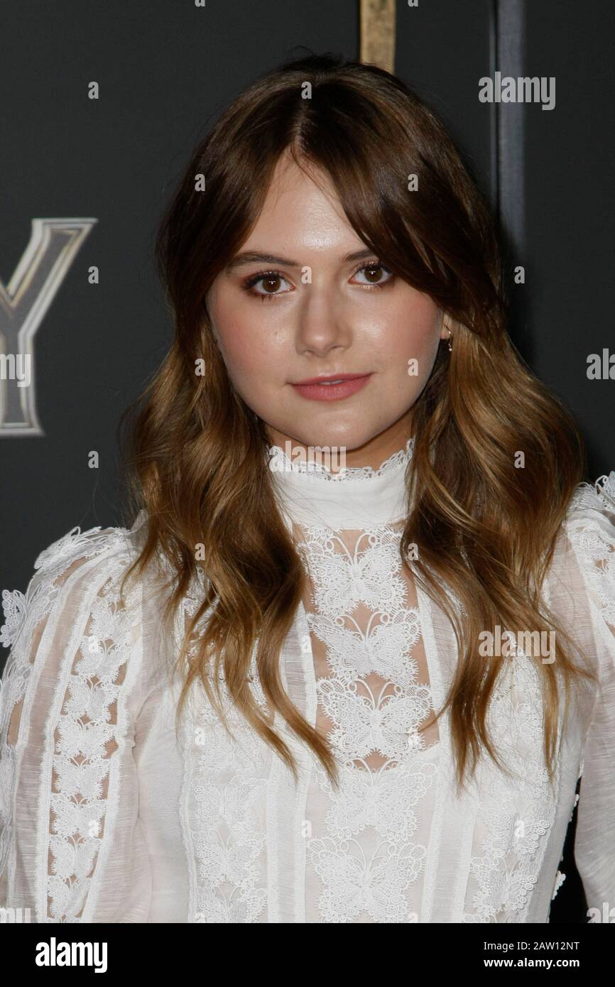Hollywood, California, USA. 05th Feb, 2020. Emilia Jones attends ...