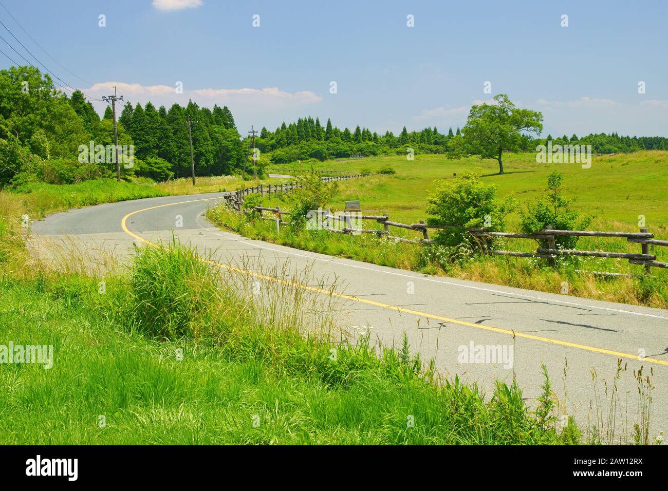 Aso farm land hi-res stock photography and images - Alamy