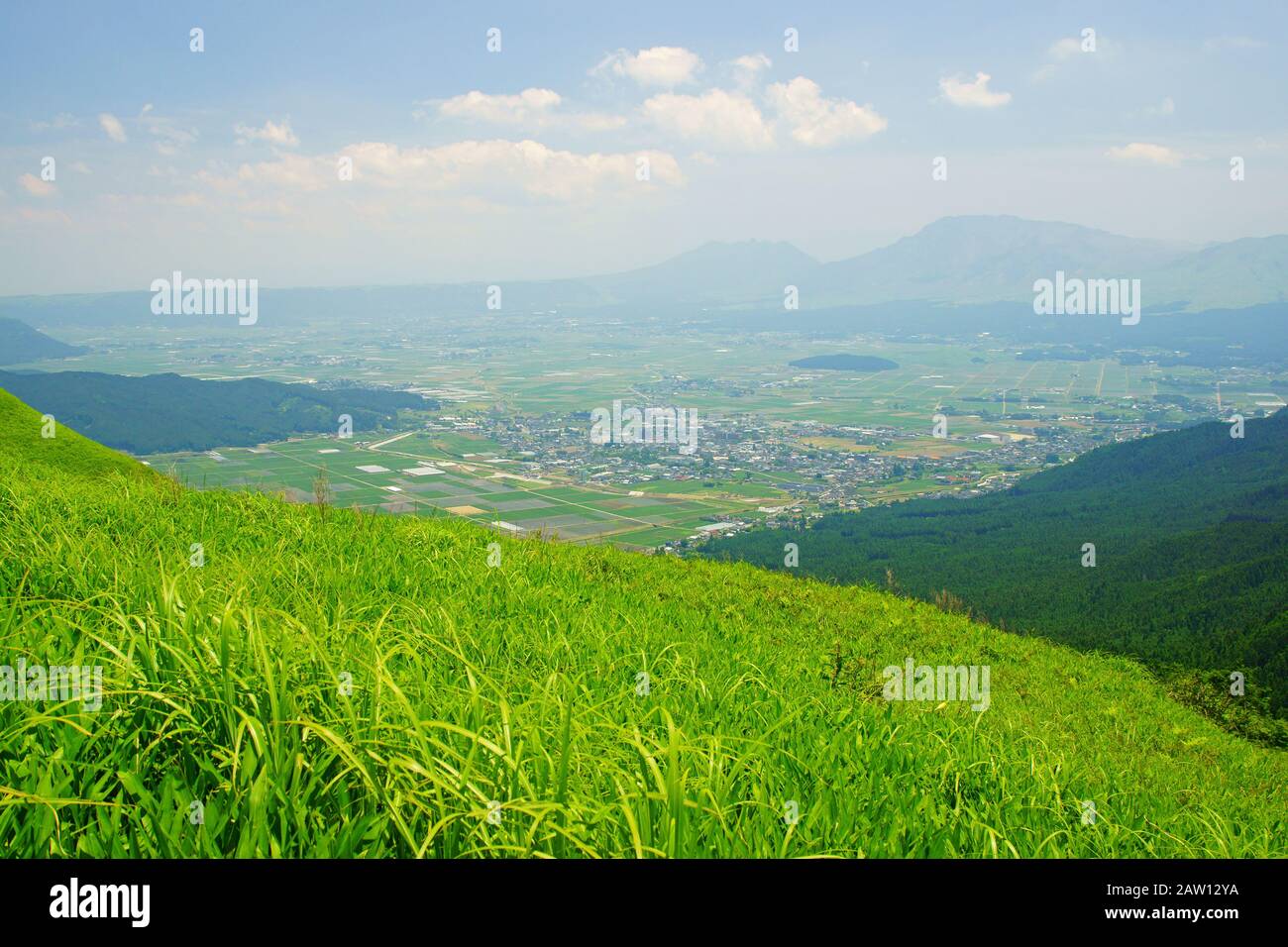 Aso farm land hi-res stock photography and images - Alamy