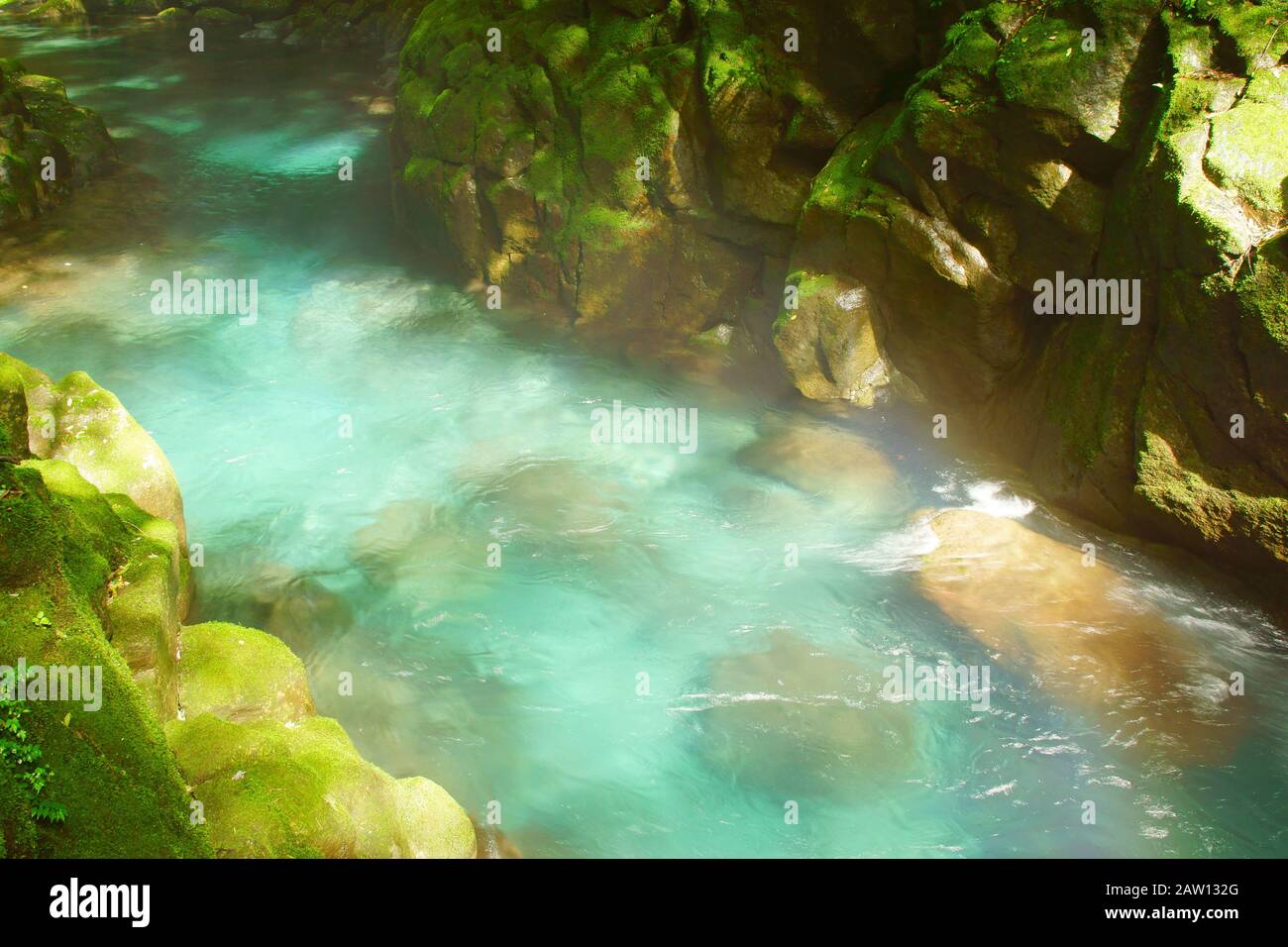 Kikuchi Gorge, Kumamoto Prefecture, Japan Stock Photo - Alamy