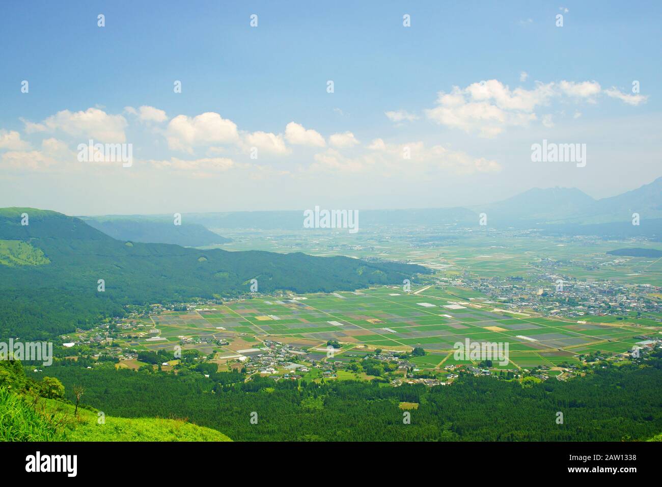Aso farm land hi-res stock photography and images - Alamy