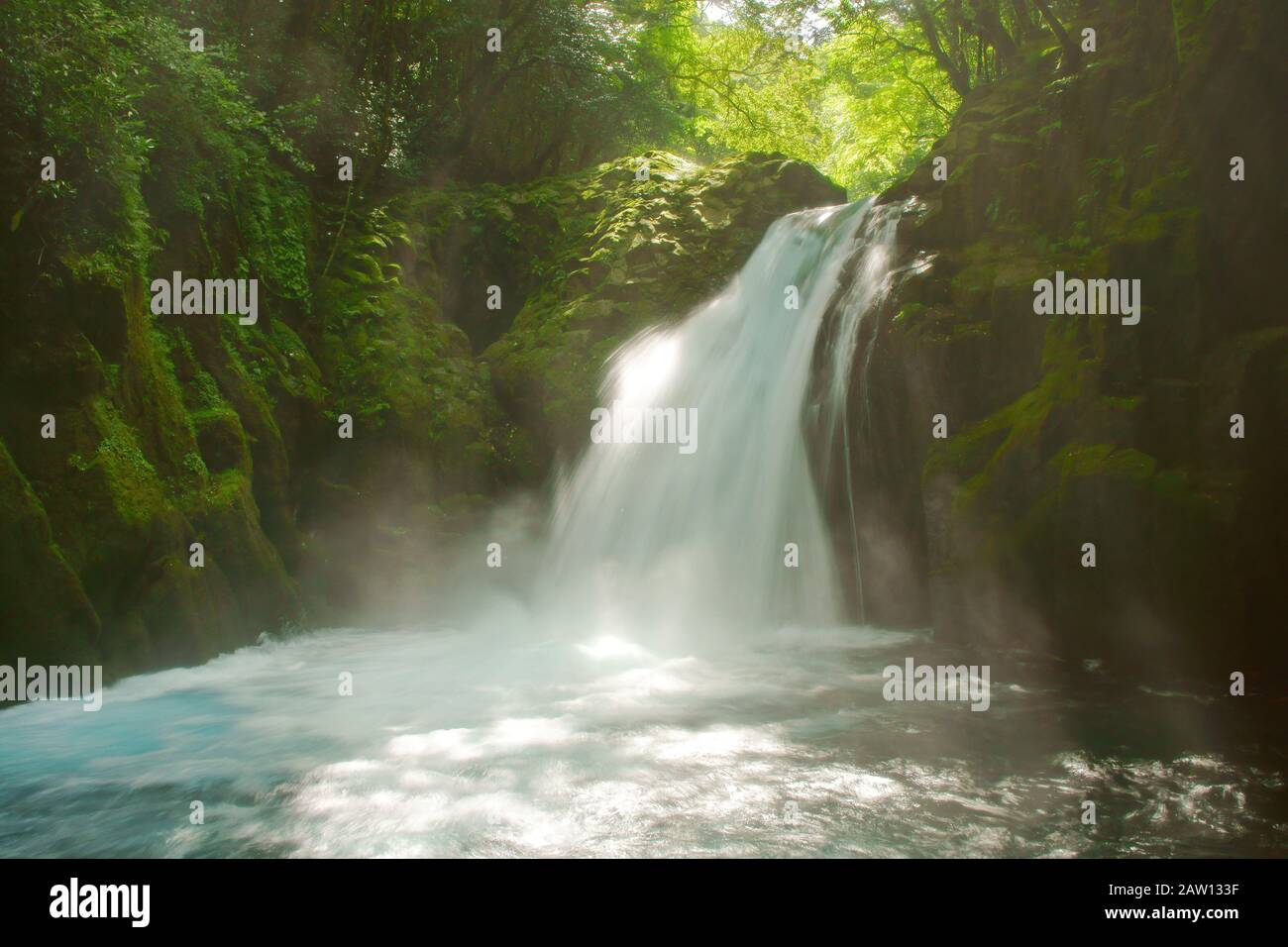 Kikuchi Gorge, Kumamoto Prefecture, Japan Stock Photo - Alamy