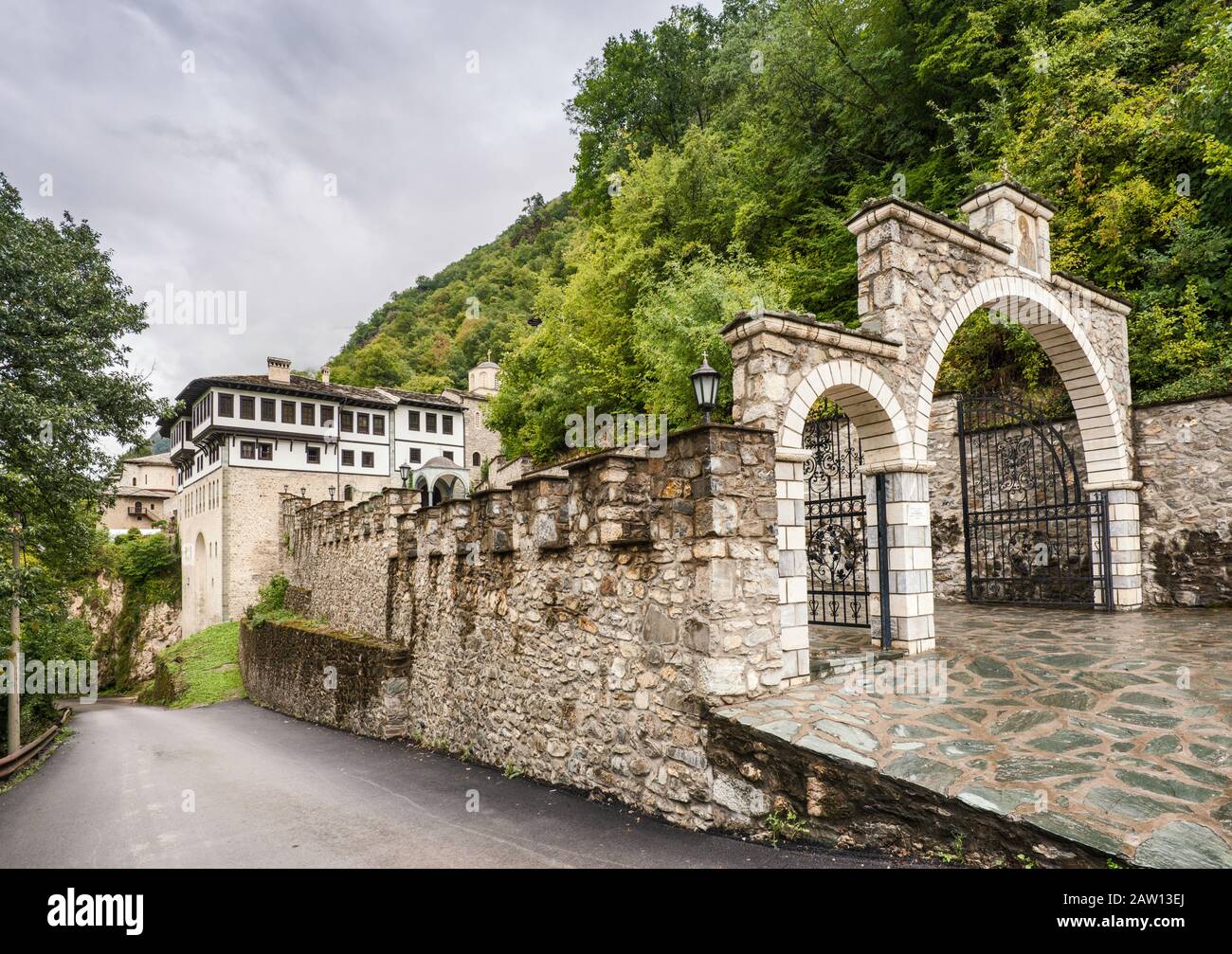 Macedonia sveti jovan bigorski macedonia monastery hi-res stock ...