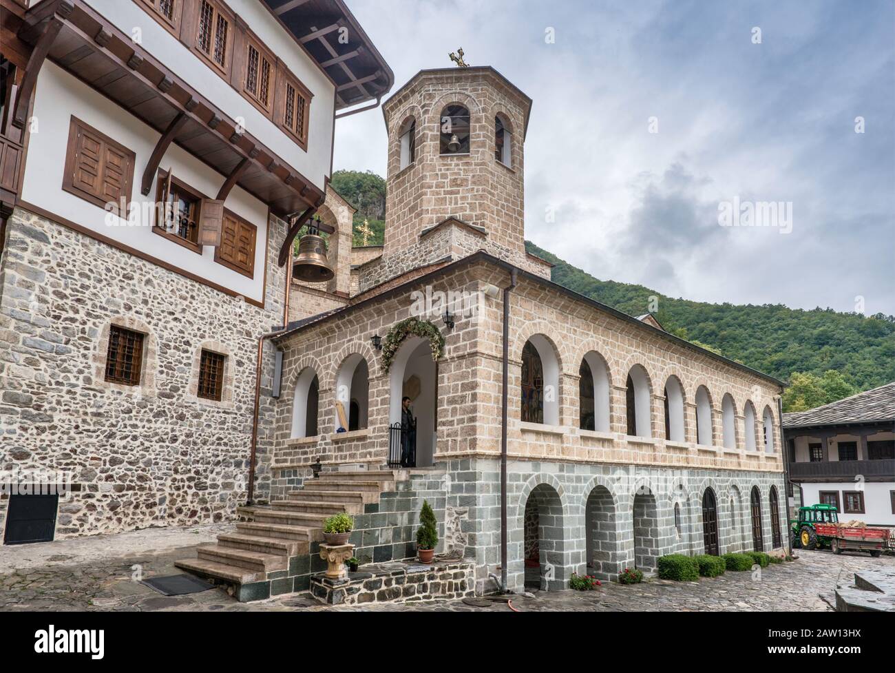 Monastery of Sveti Jovan Bigorski, Macedonian Orthodox monastery, in ...