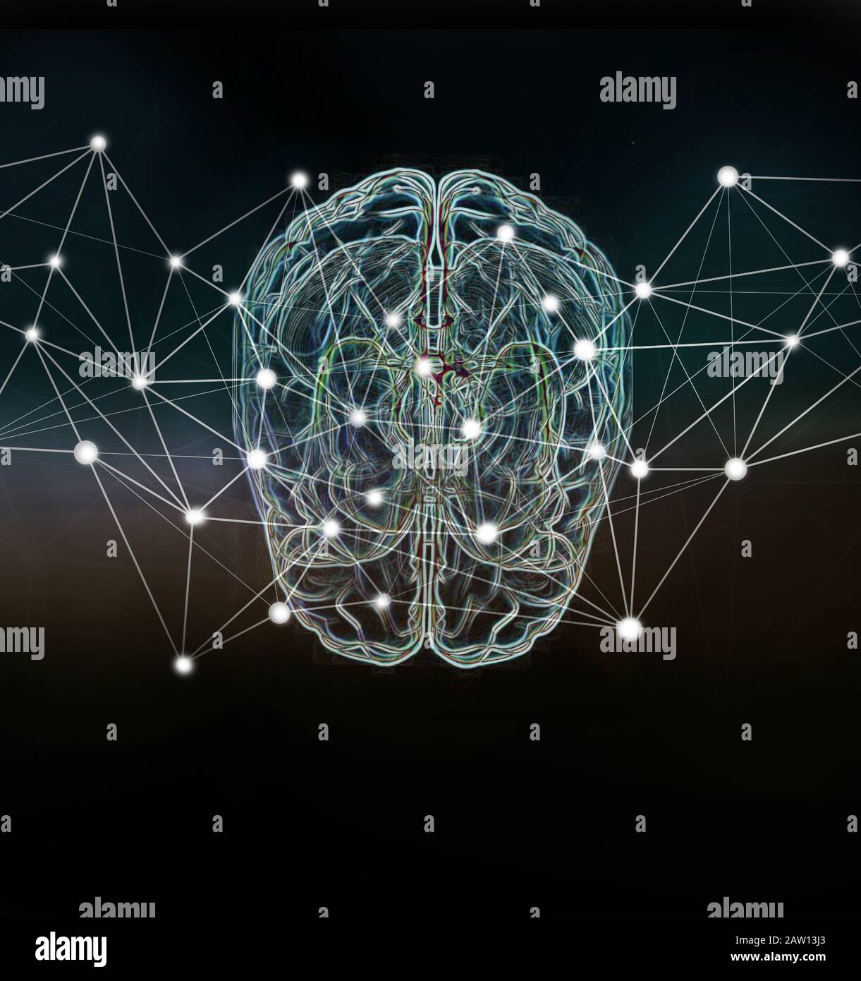 Connectivity and brain hi-res stock photography and images - Alamy