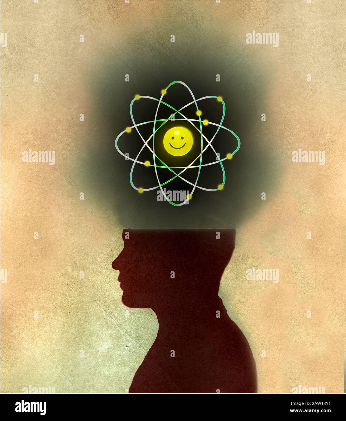 Atom head hi-res stock photography and images - Alamy