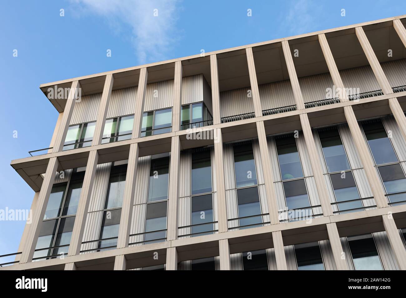 Picture of a modern building in Scotland Stock Photo - Alamy