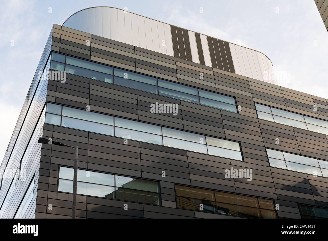 Picture of a modern building in Scotland Stock Photo - Alamy