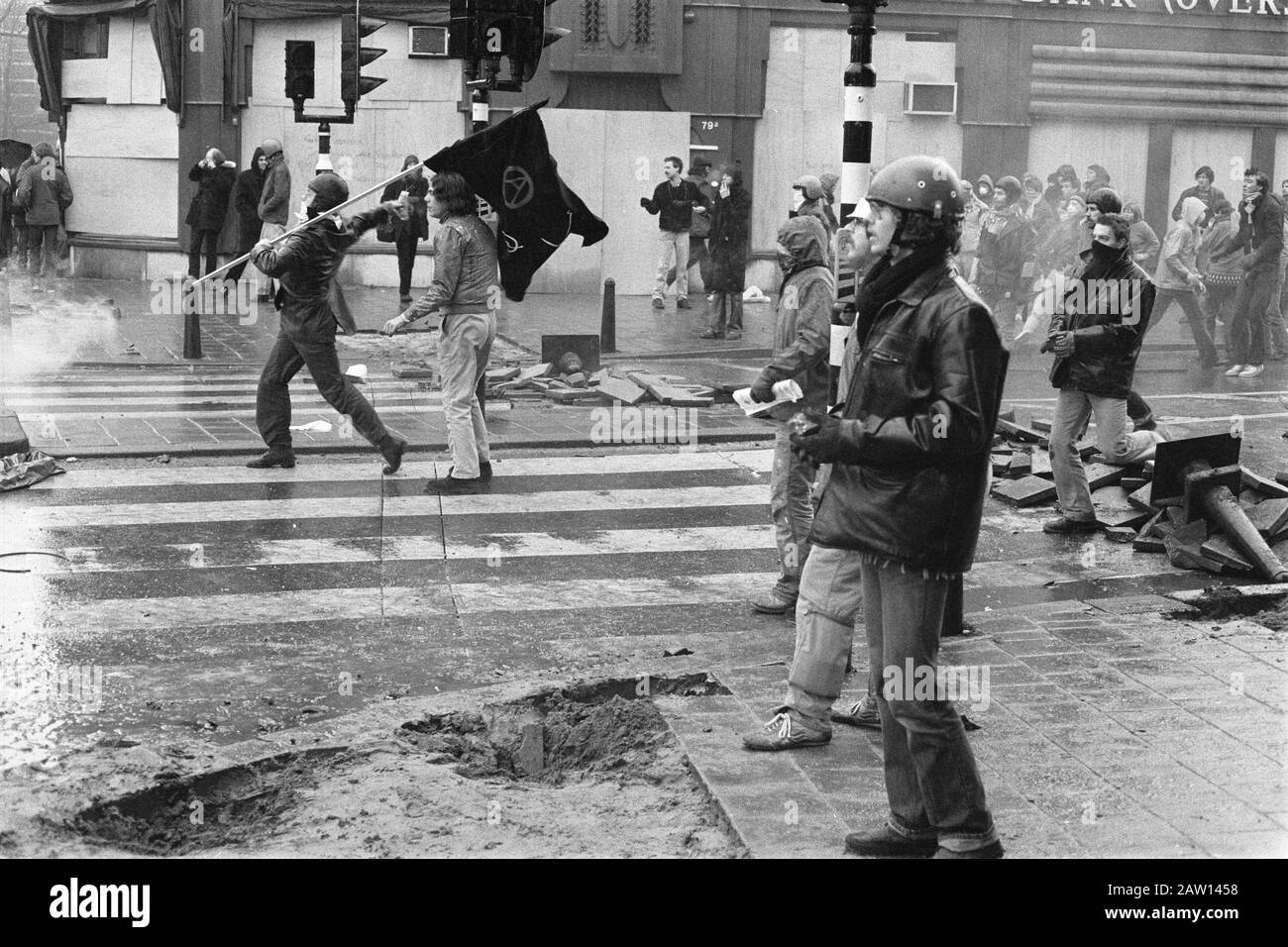 Police unit riot police Black and White Stock Photos & Images - Alamy