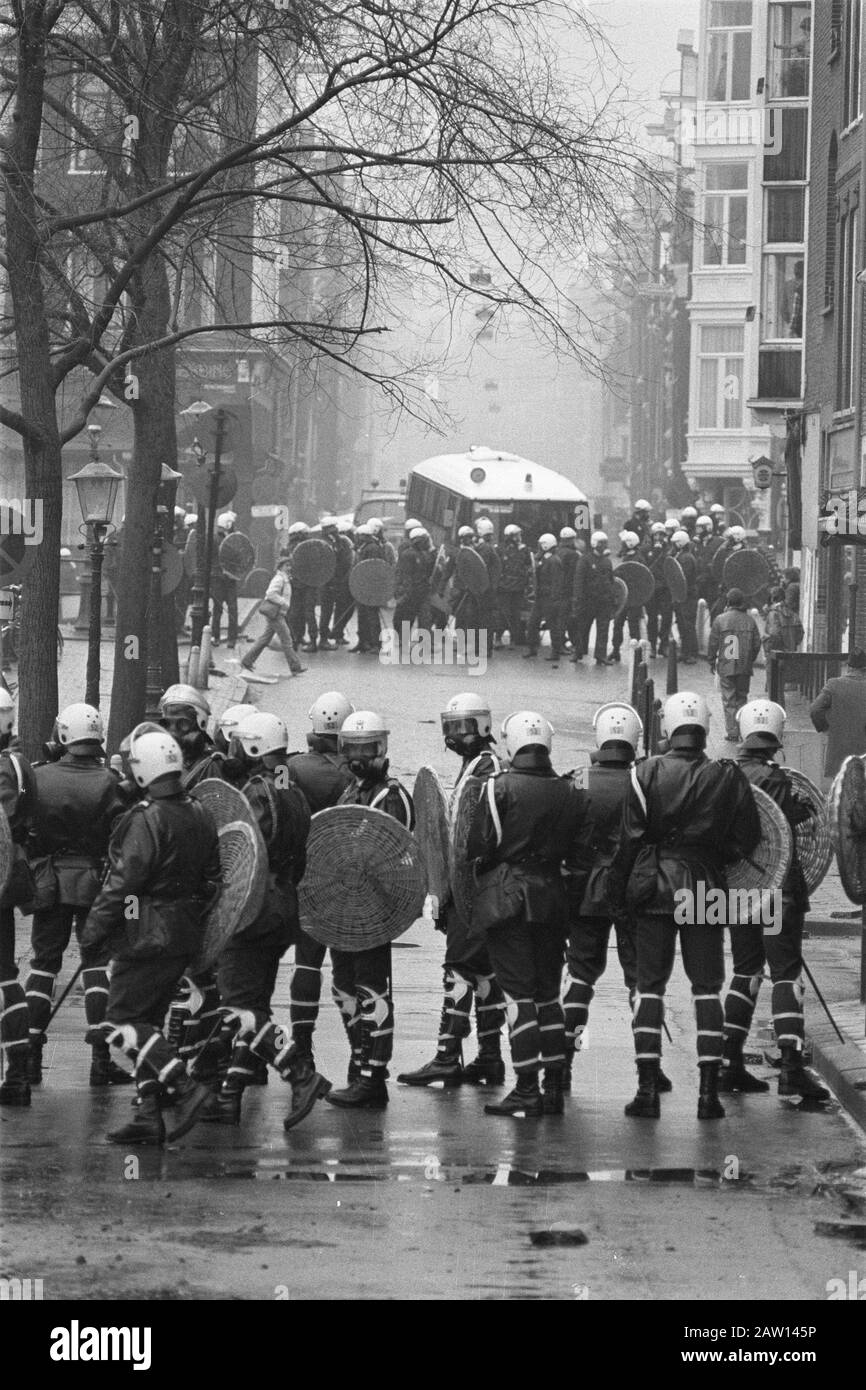 Police unit riot police Black and White Stock Photos & Images - Alamy