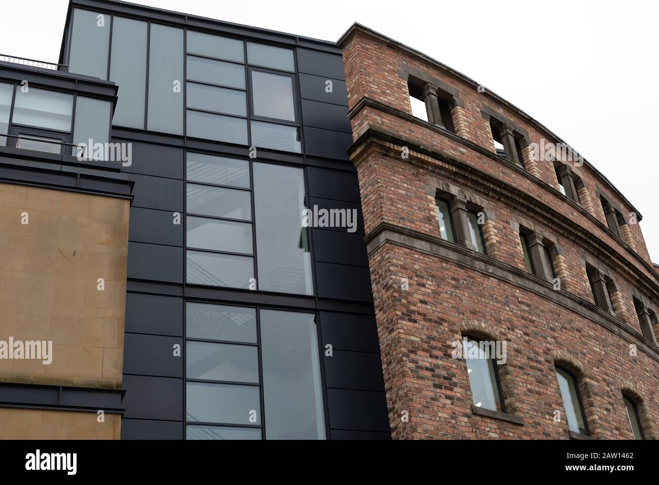 Picture of a modern building in Scotland Stock Photo - Alamy