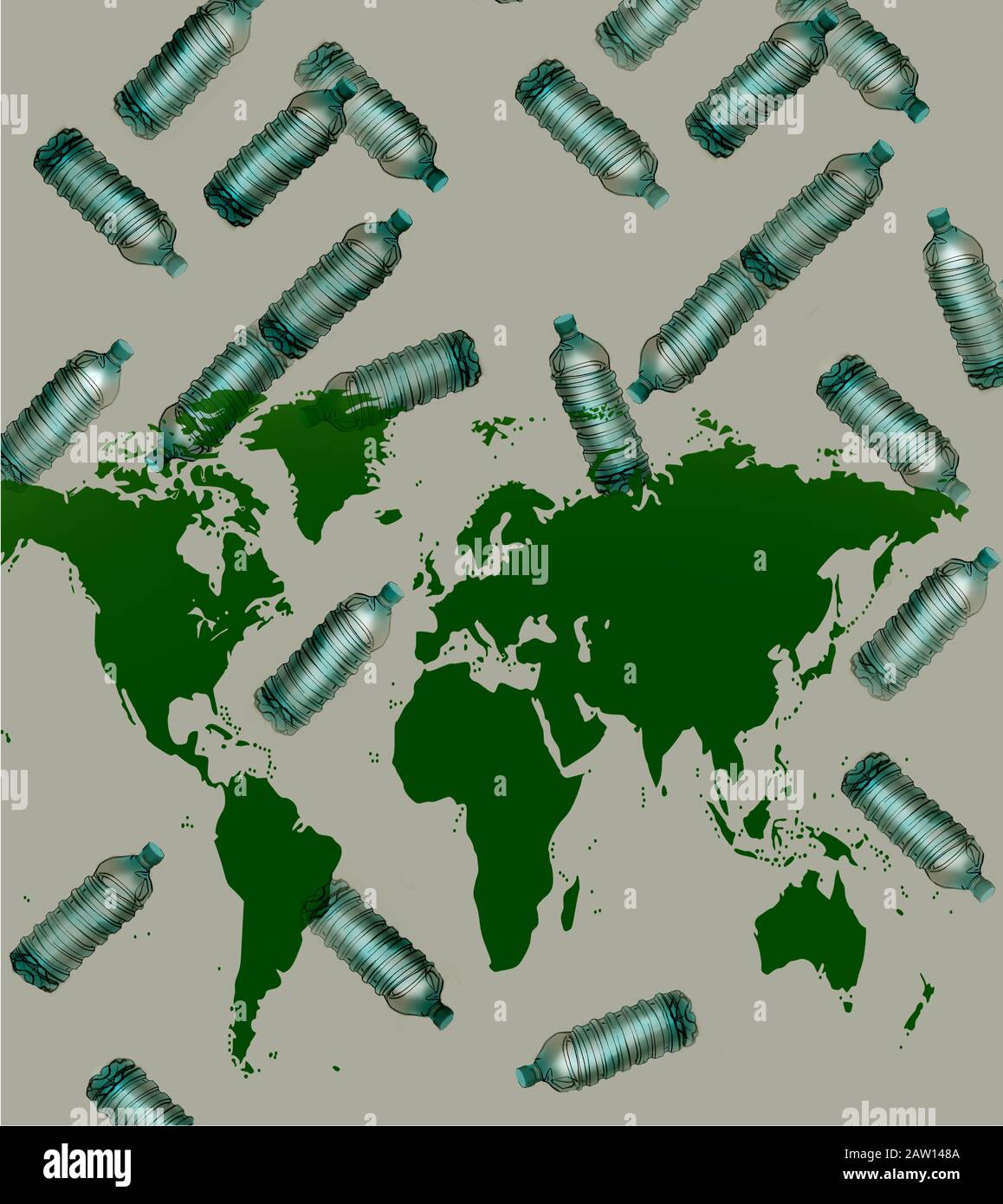 Plastic map garbage hi-res stock photography and images - Alamy