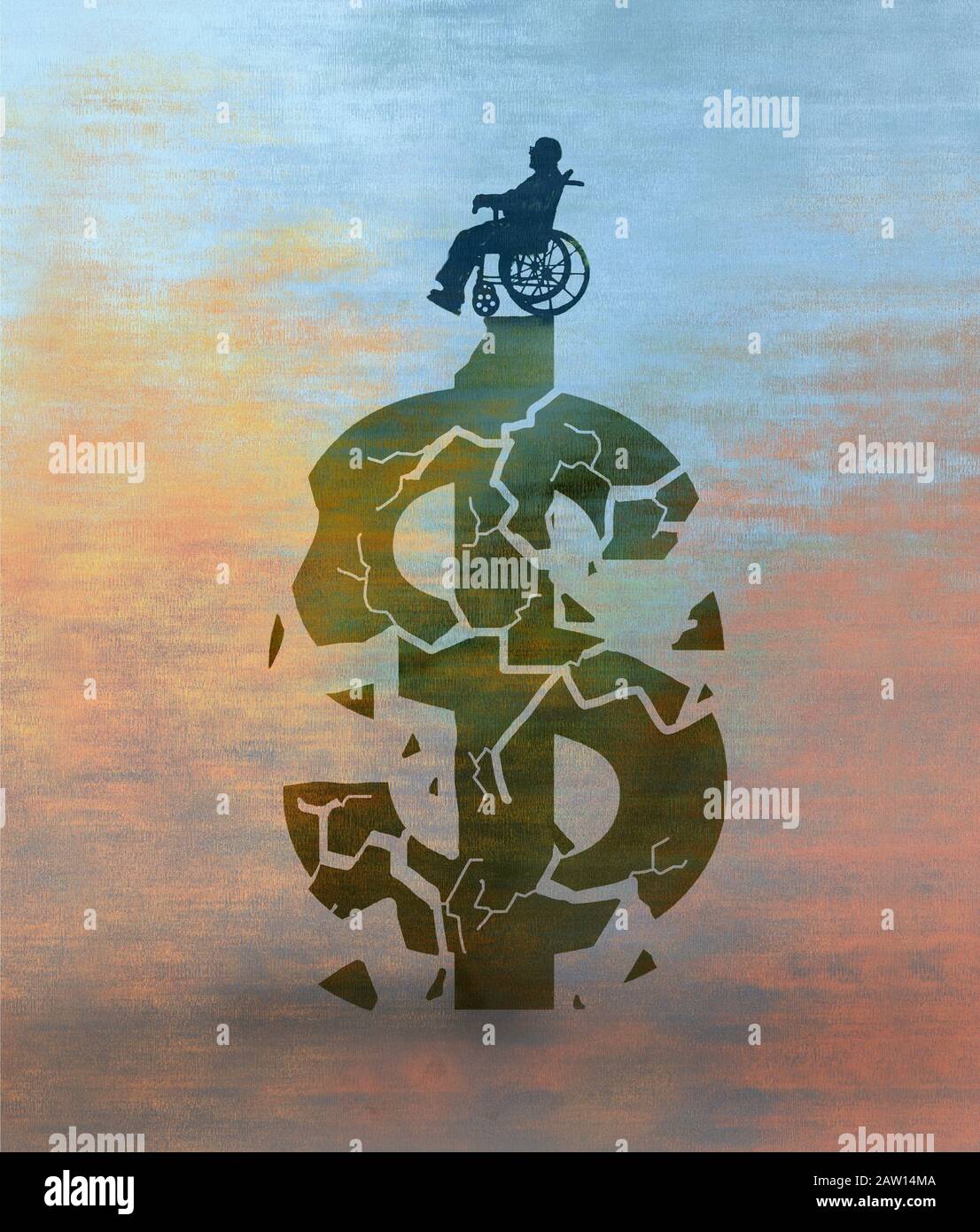 Disintegrating money hi-res stock photography and images - Alamy