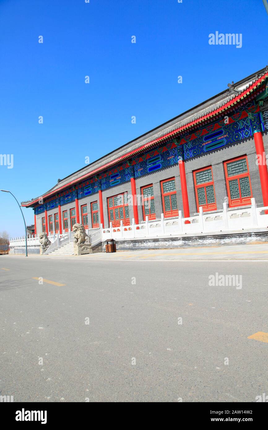 Chinese classical architecture Stock Photo - Alamy