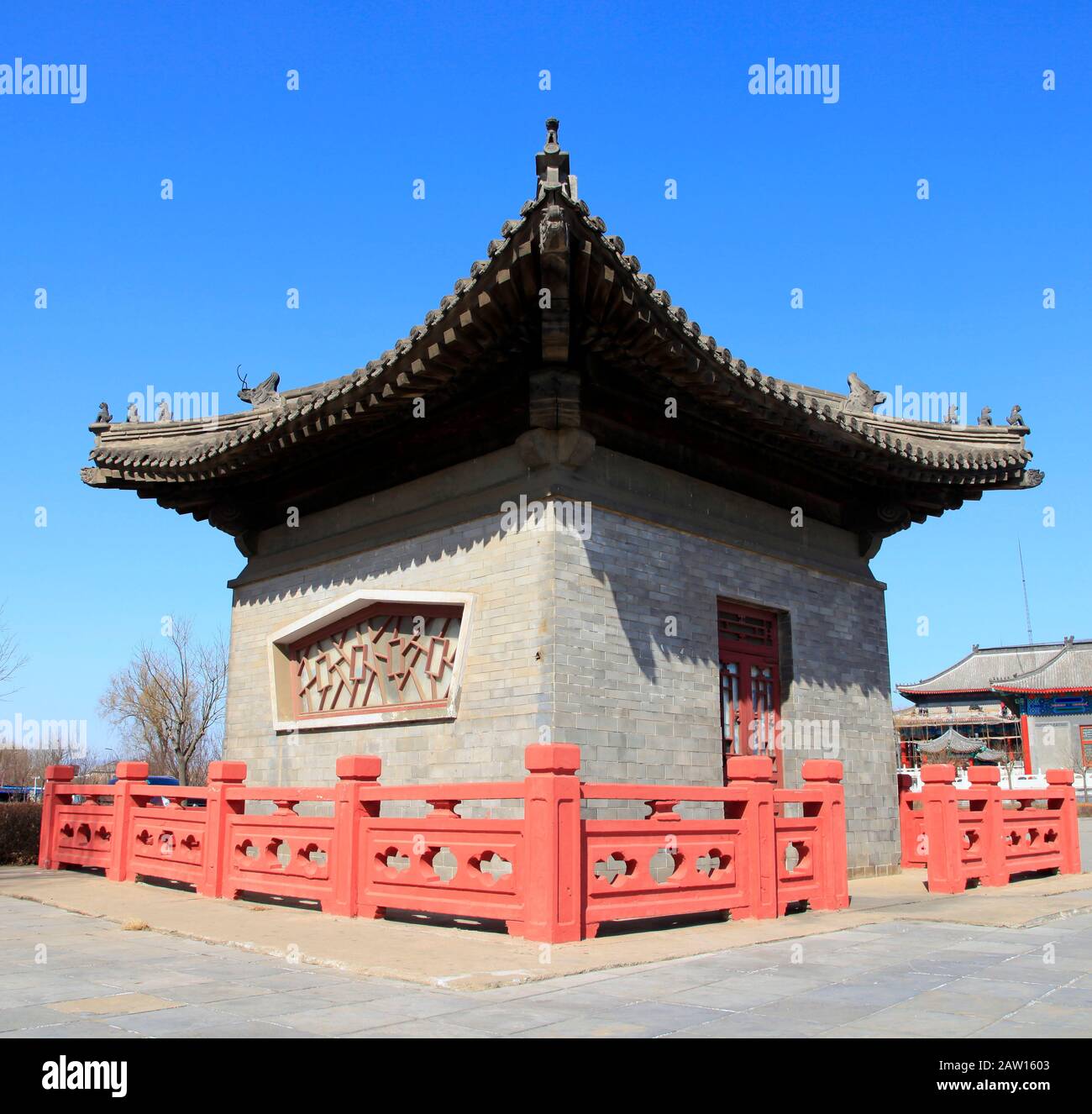Chinese classical architecture Stock Photo - Alamy