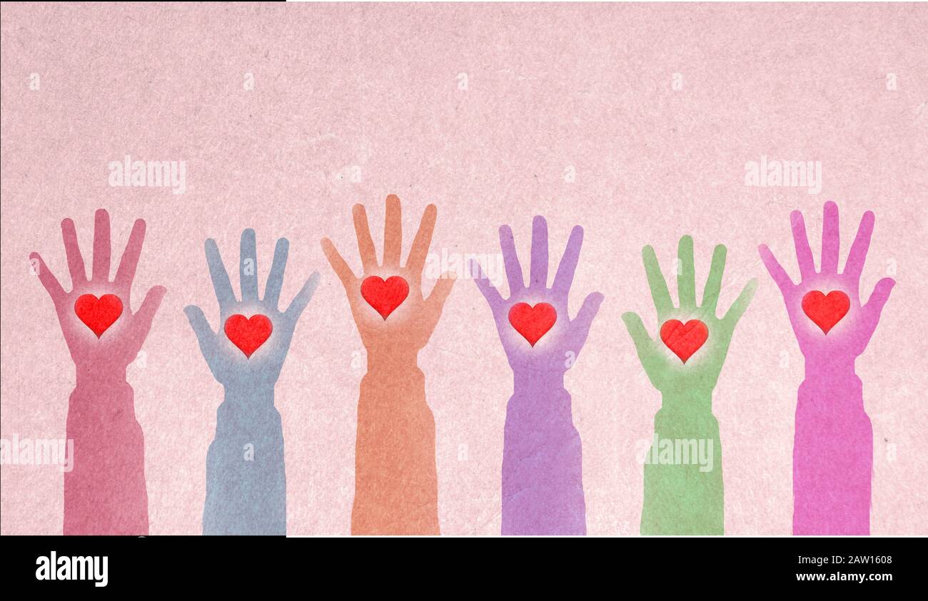 Palms hearts hi-res stock photography and images - Alamy