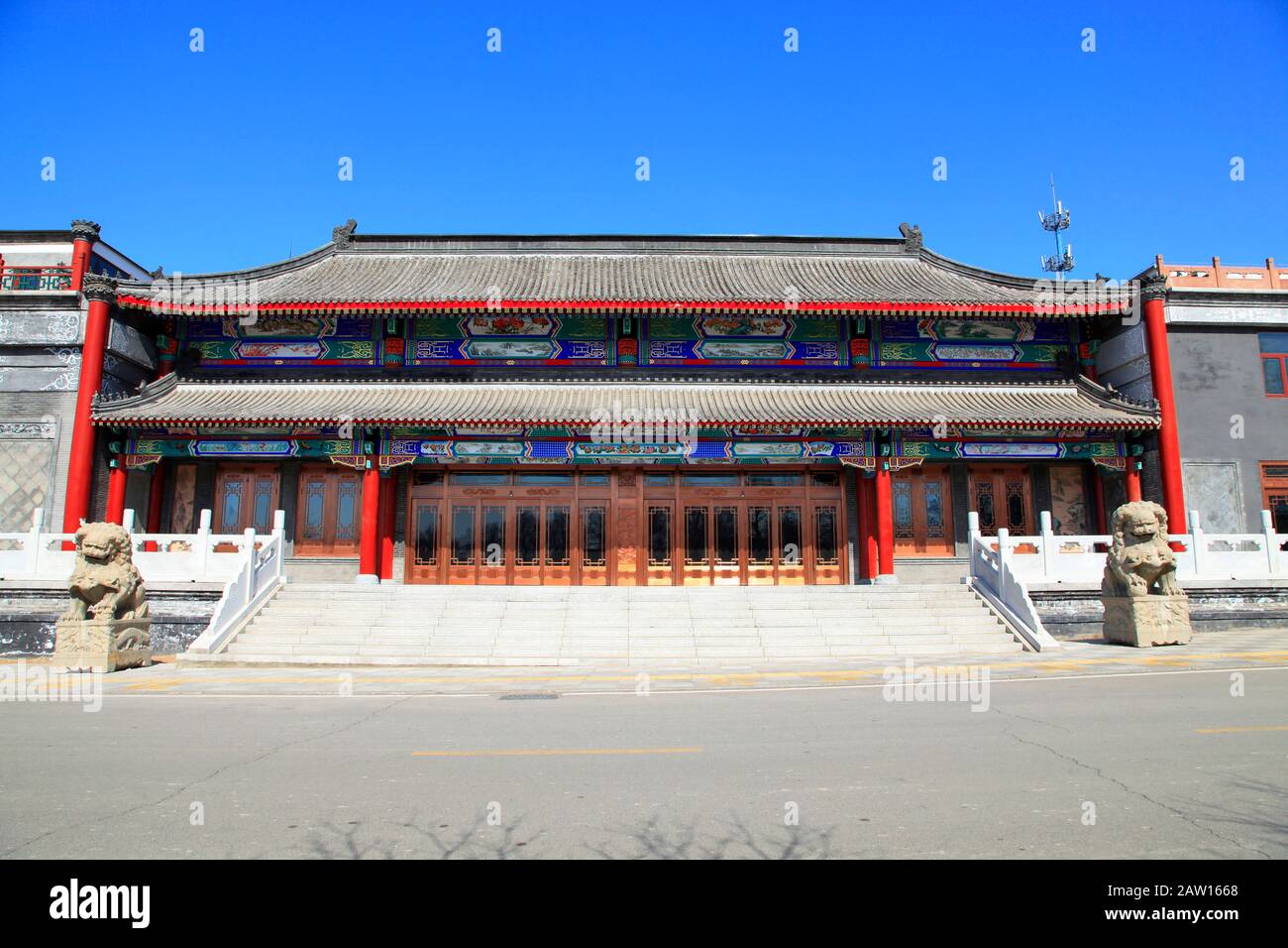 Chinese classical architecture Stock Photo - Alamy