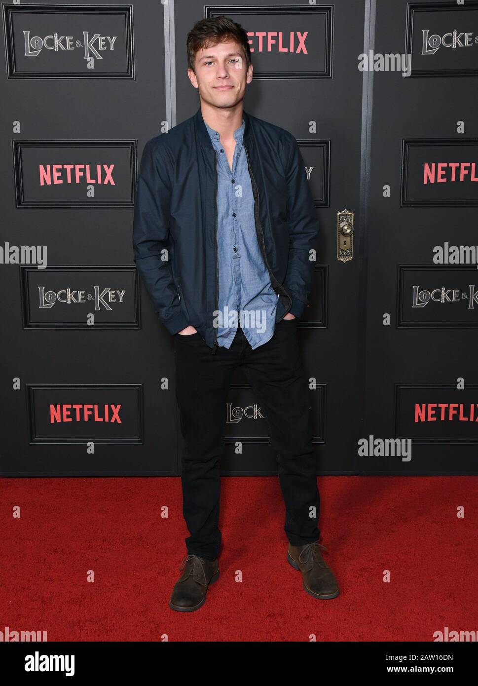 05 February 2020 - Hollywood - Brandon Butler. Netflix's ''Locke & Key ...