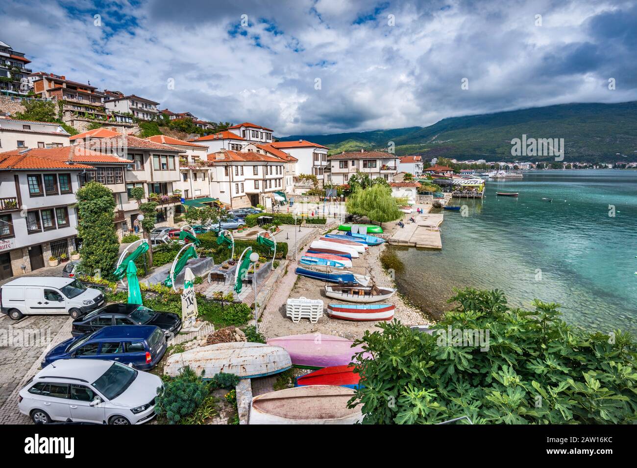 Tranquil scene small boat hi-res stock photography and images - Alamy