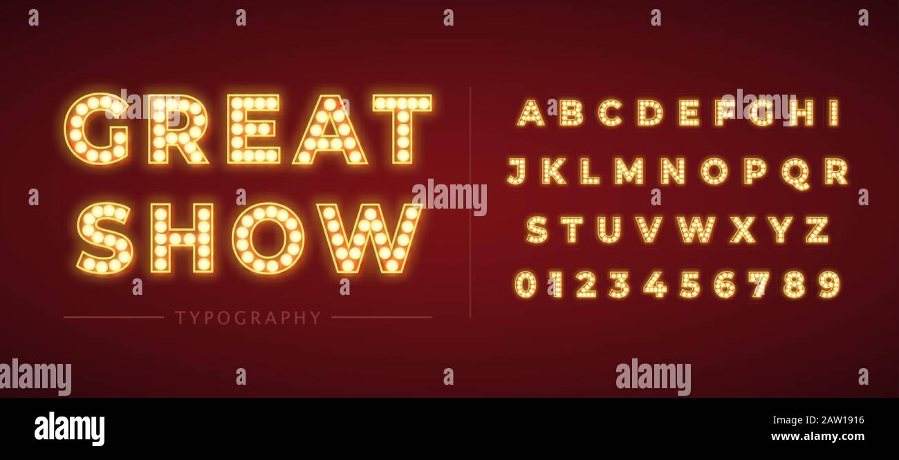 Broadway Lights Frame