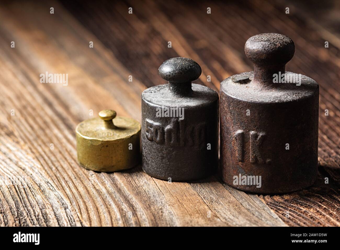 Antique wooden balance scales old hi-res stock photography and images ...