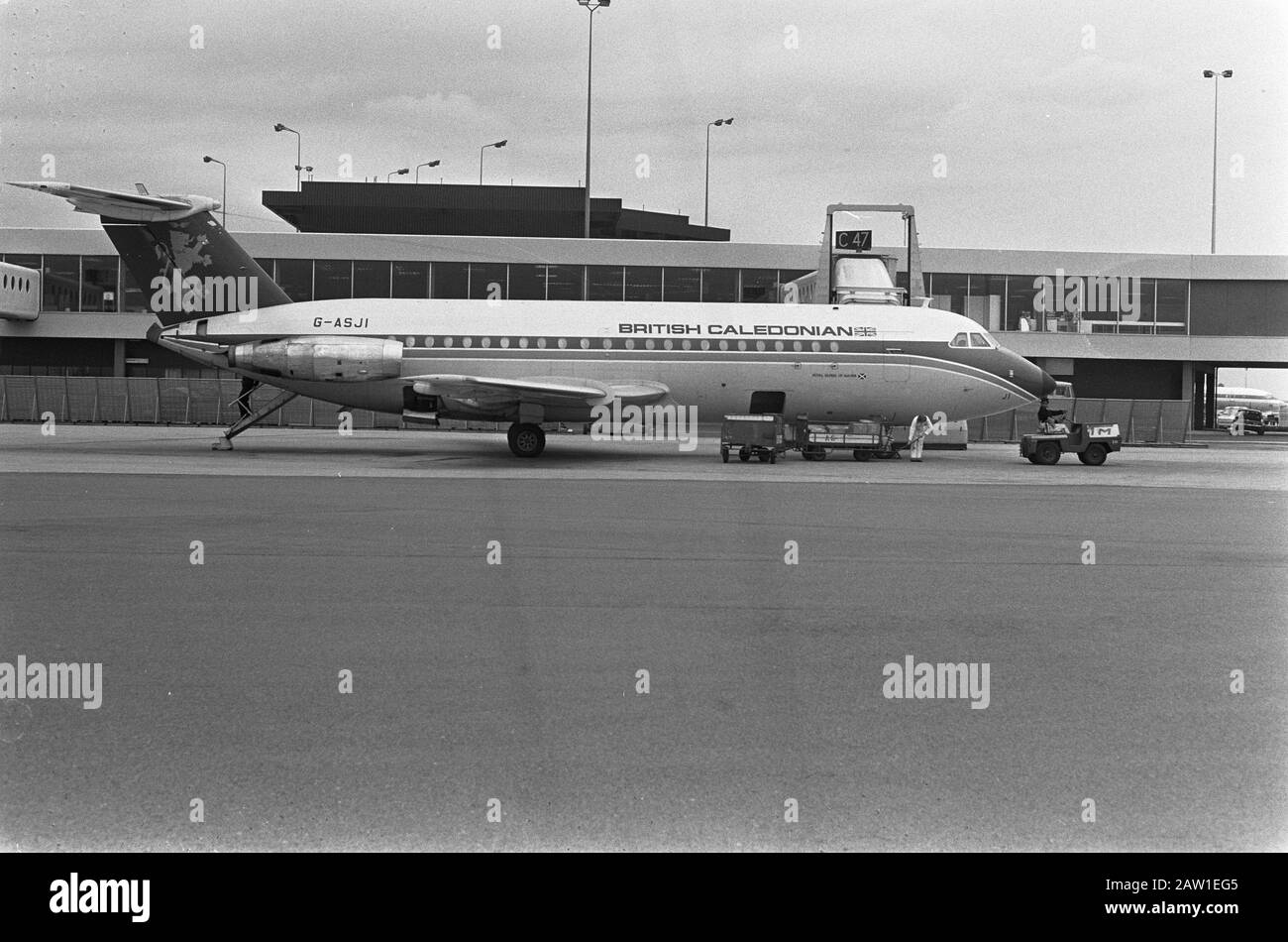Command air mail plane from British Caledonian Date: May 14, 1973 ...