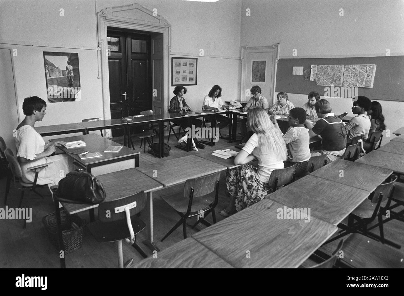 English learners Black and White Stock Photos & Images - Alamy