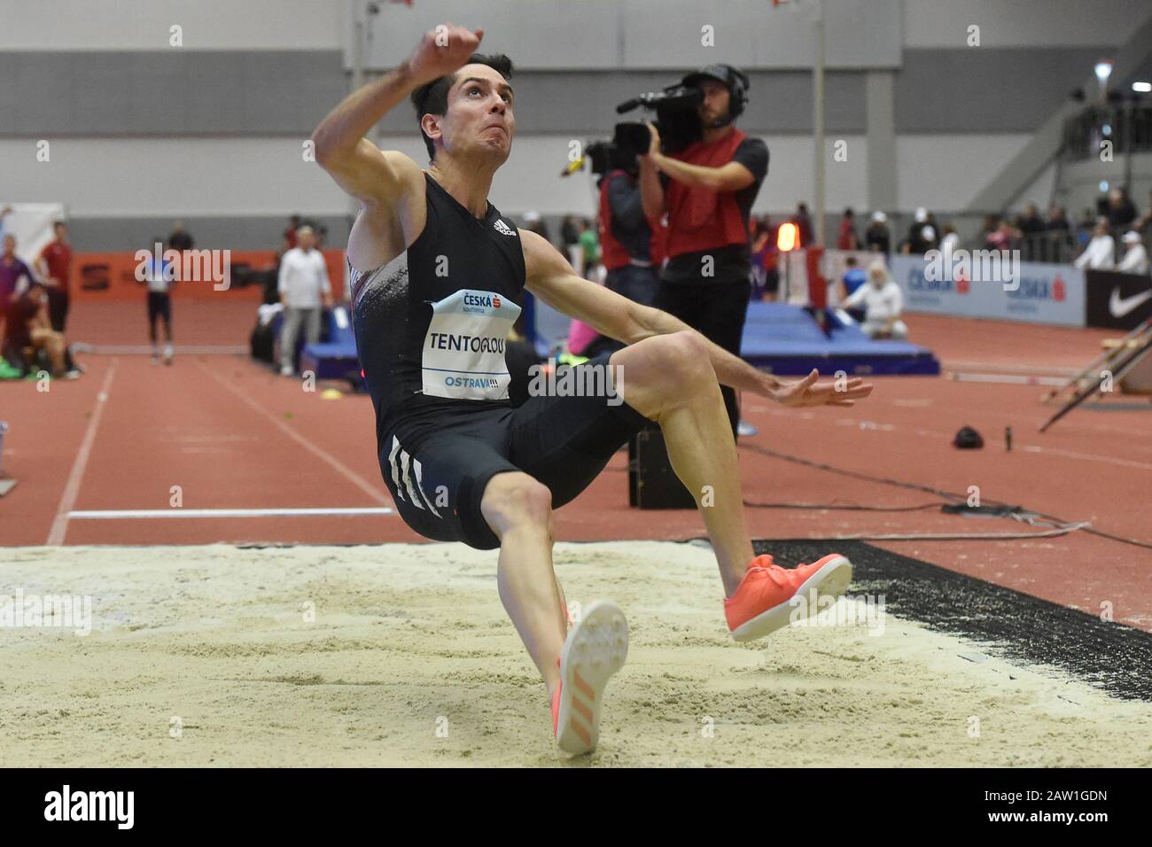 Miltiadis tentoglu long jump hi-res stock photography and images - Alamy