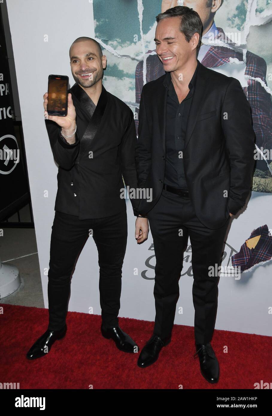 Los Angeles, USA. 05th Feb, 2020. (L-R) Michael Mando and Tony Dalton ...