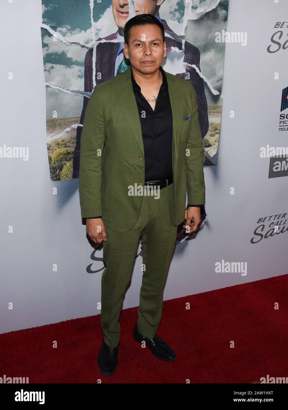 February 5, 2020, Hollywood, CA, USA: Jeremiah Bitsui attends the ...