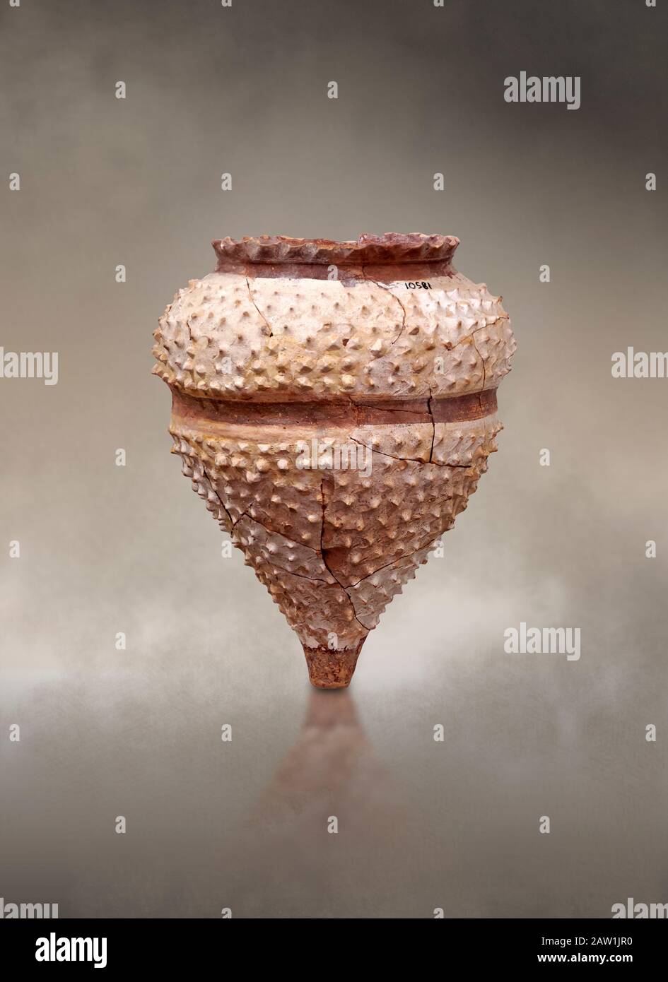 Minoan ritual rhython with raised design, Phaistos 1800-1700 BC ...